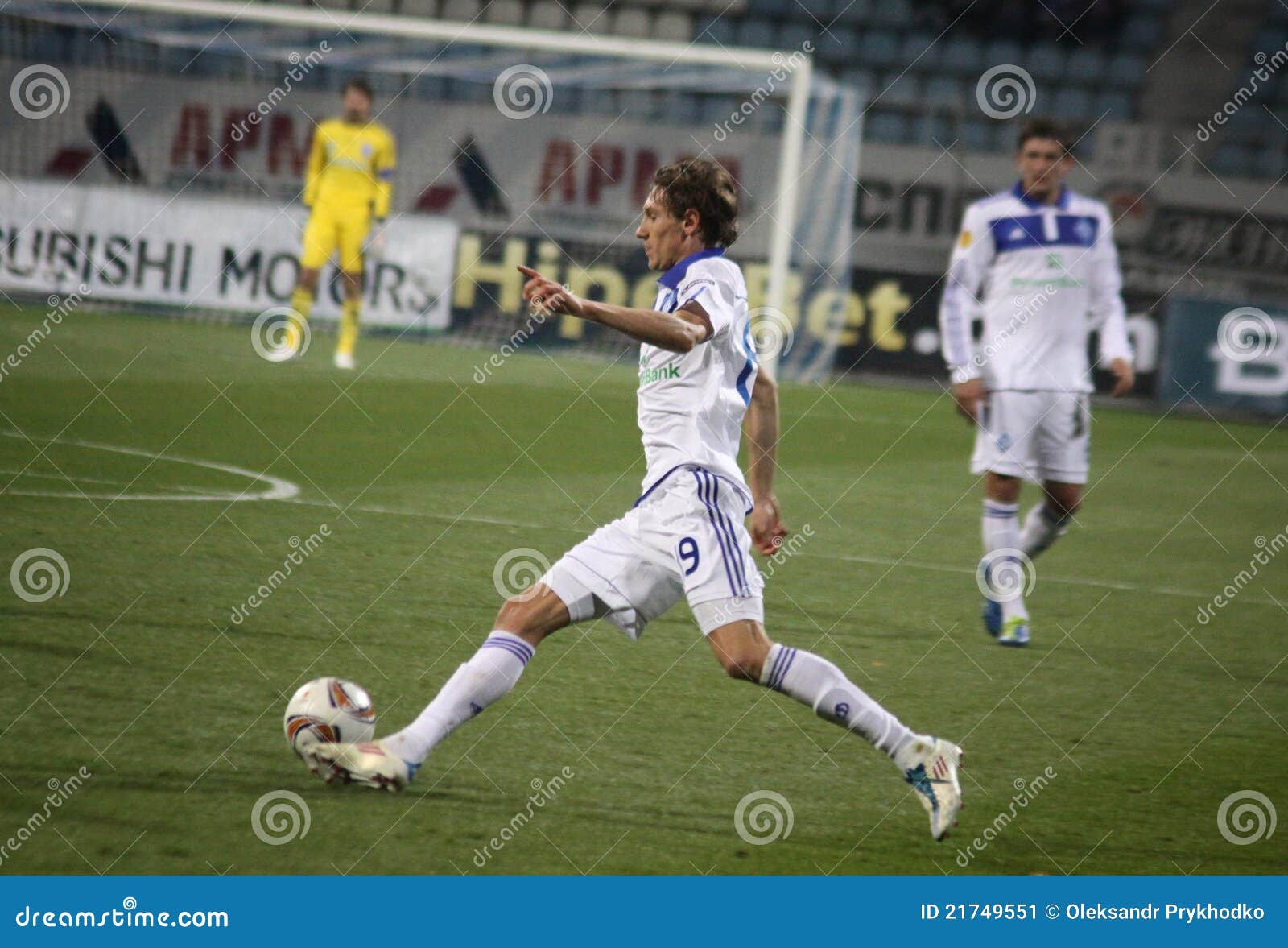 Denys Garmash of Dynamo Kyiv Controls a Ball Editorial Photo - Image of ...