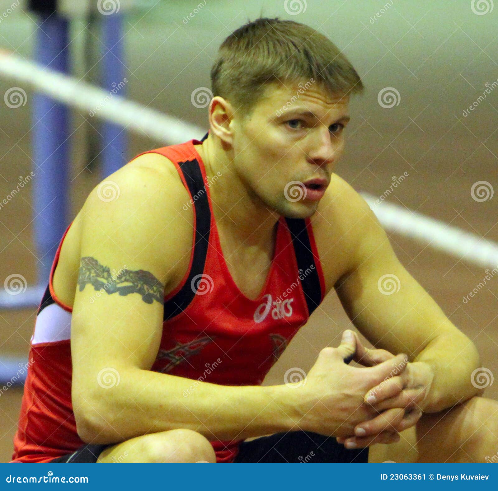Denys Yurchenko on the Ukrainian Cup in Athletics Editorial Photo ...