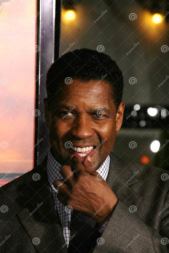 Denzel Washington fotografía editorial. Imagen de imparable - 24569997