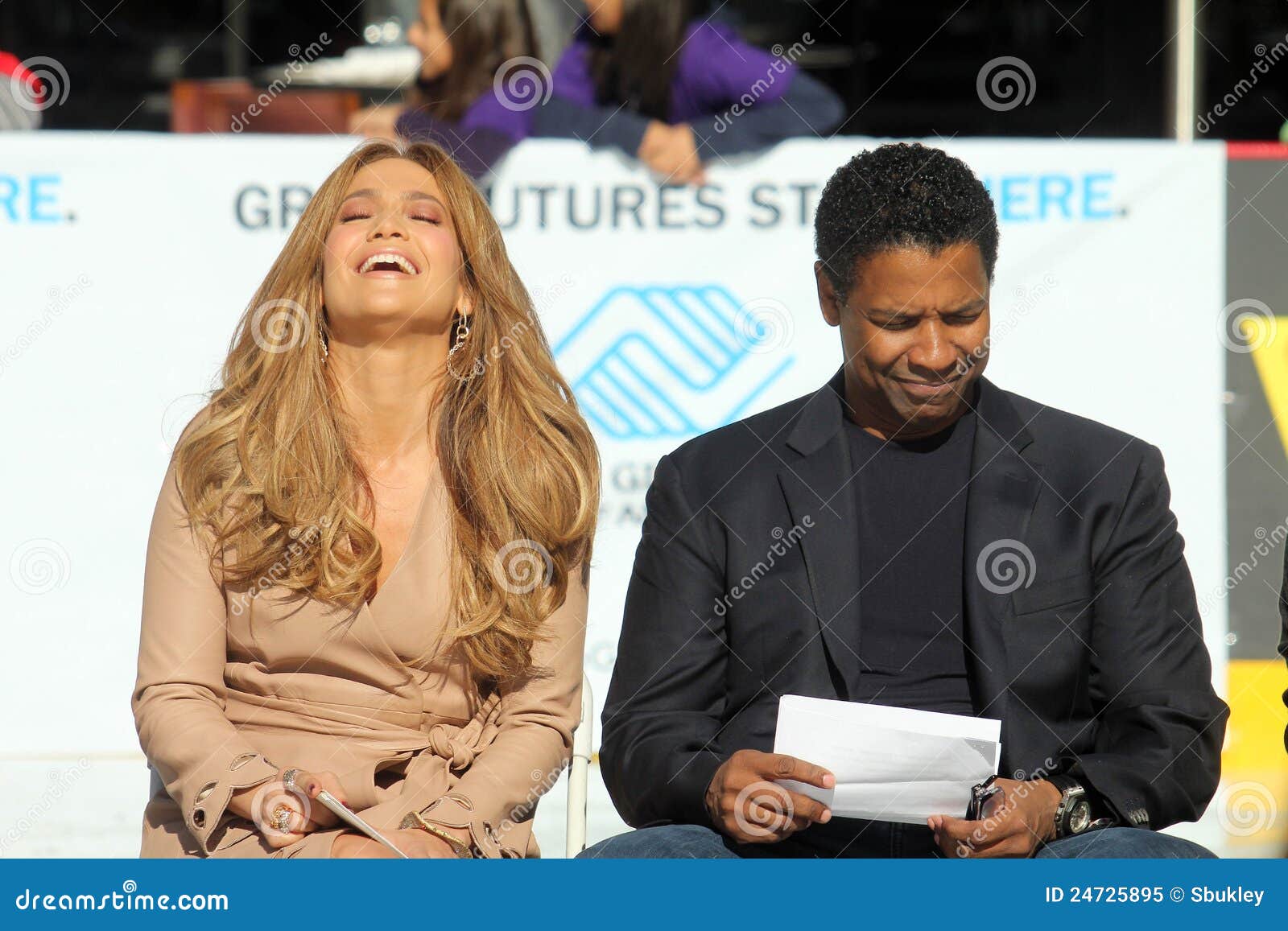 Denzel Washington, Jennifer Lopez Redactionele Afbeelding - Image of ...