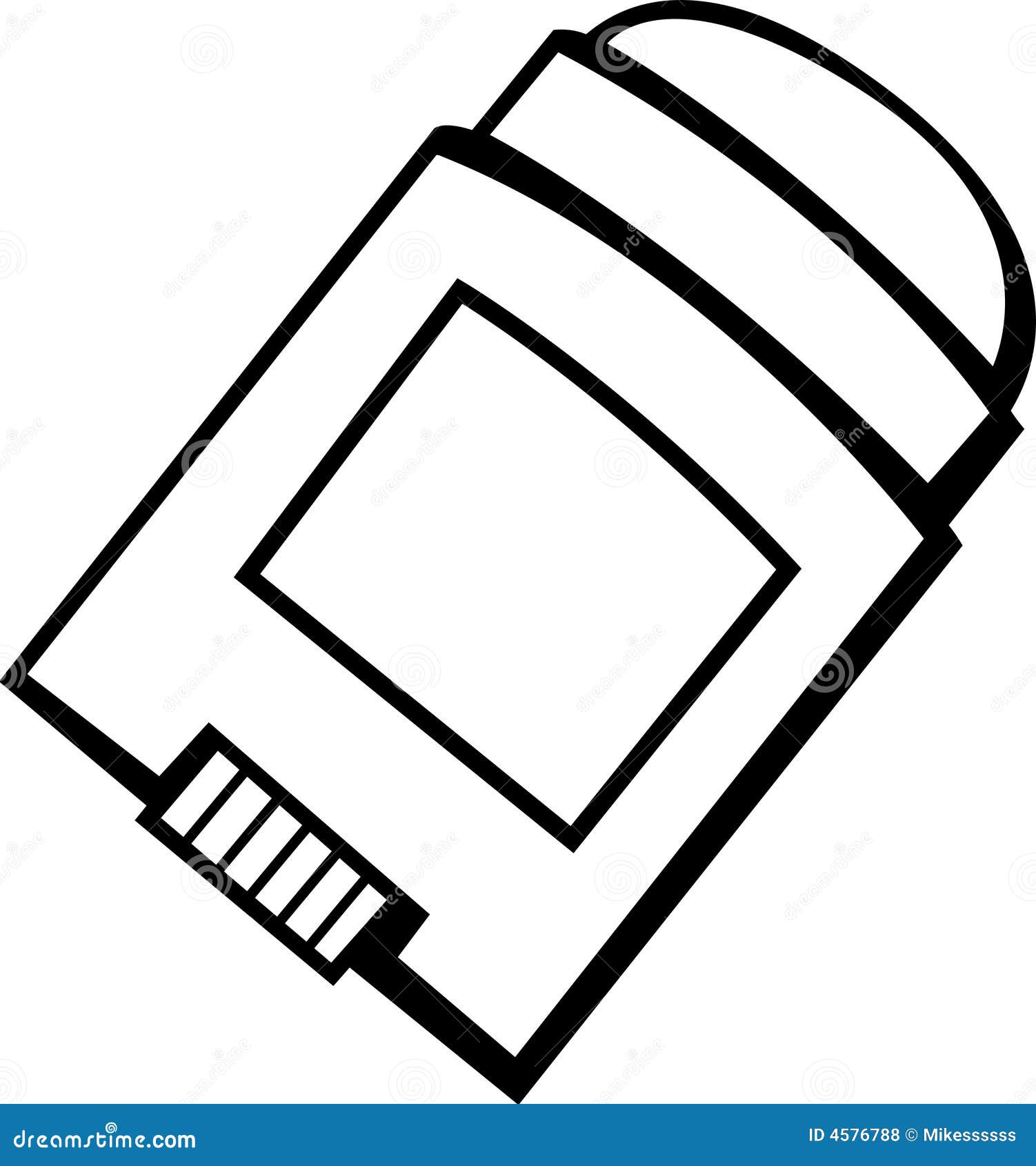 Deodorant Bar Vector Illustration Stock Vector - Illustration of ...