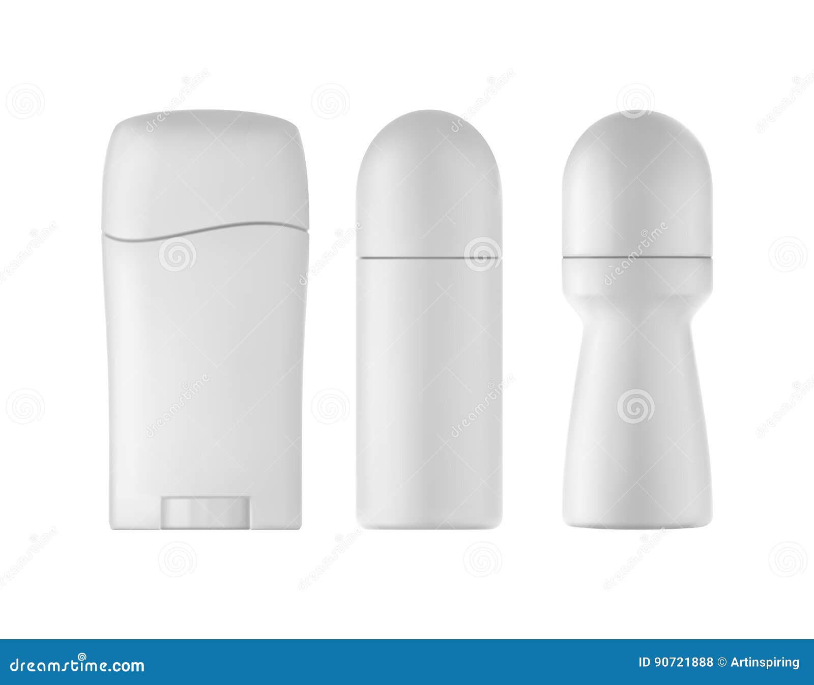 Deodorant bottles set. stock vector. Illustration of brand - 90721888