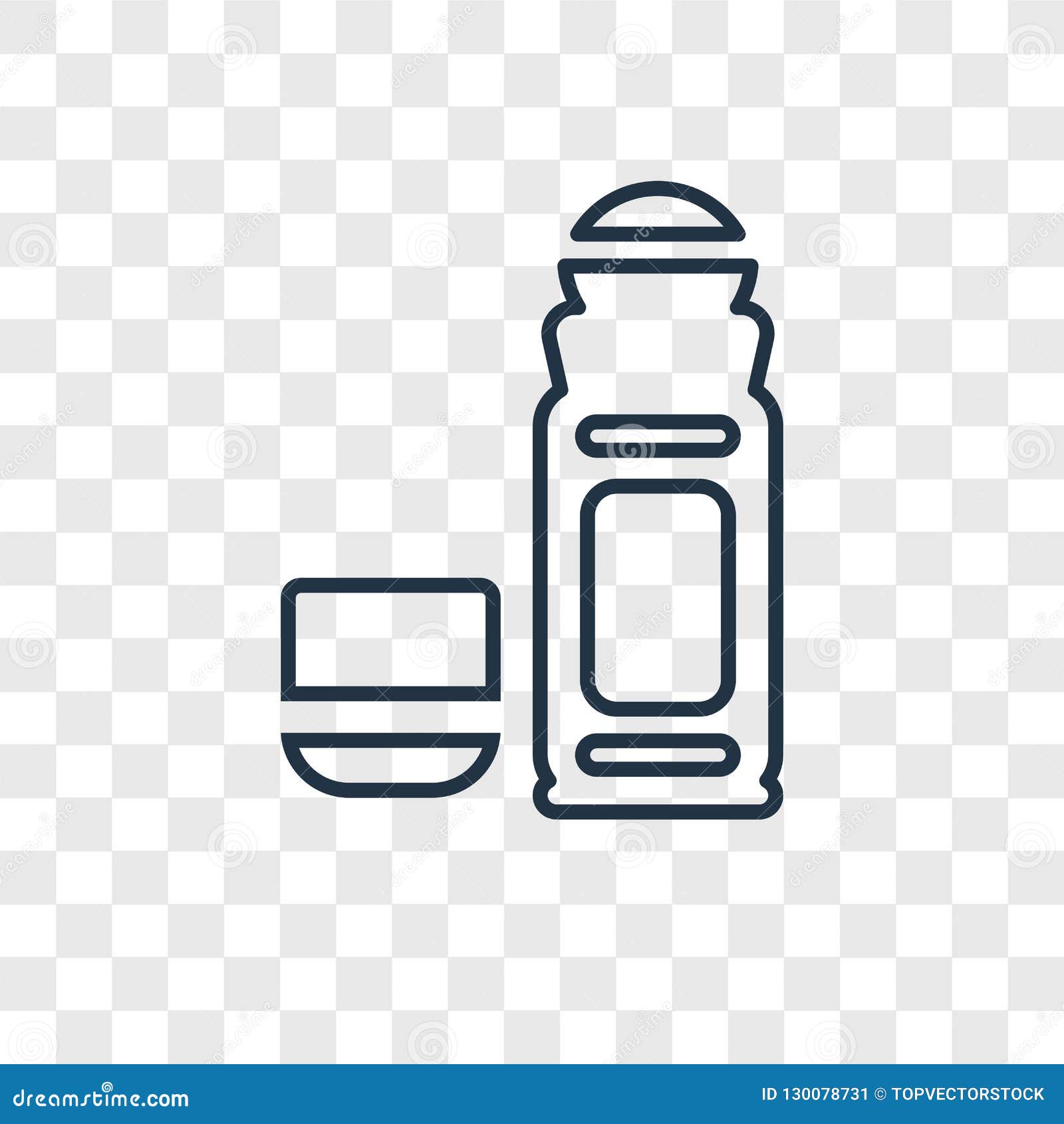 Deodorant Linear Icon. Modern Outline Deodorant Logo Concept On Vector ...