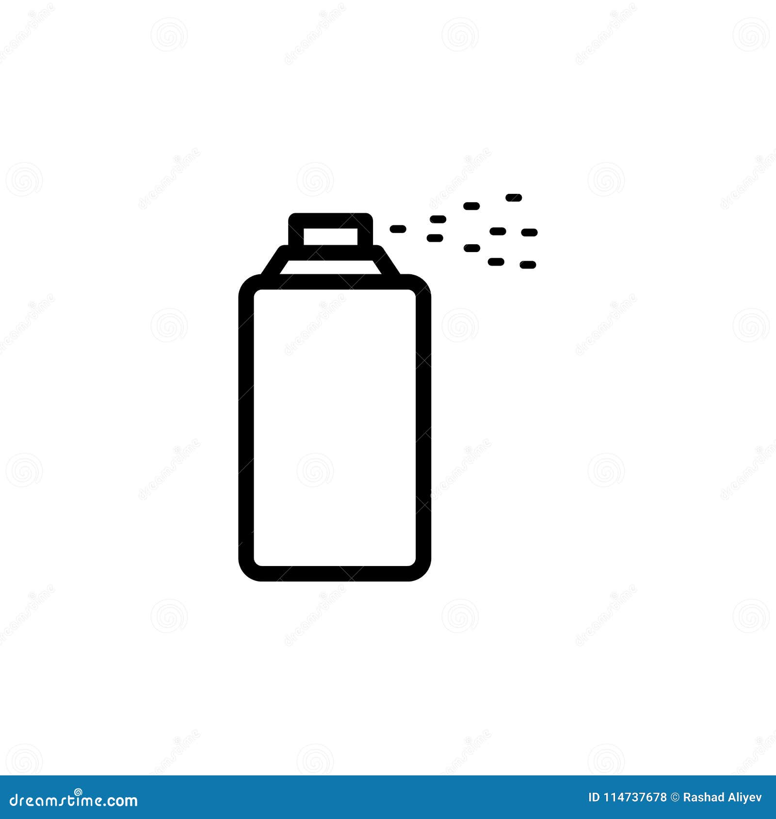 Deodorant Icon. Element of Minimalistic Icons for Mobile Concept and ...