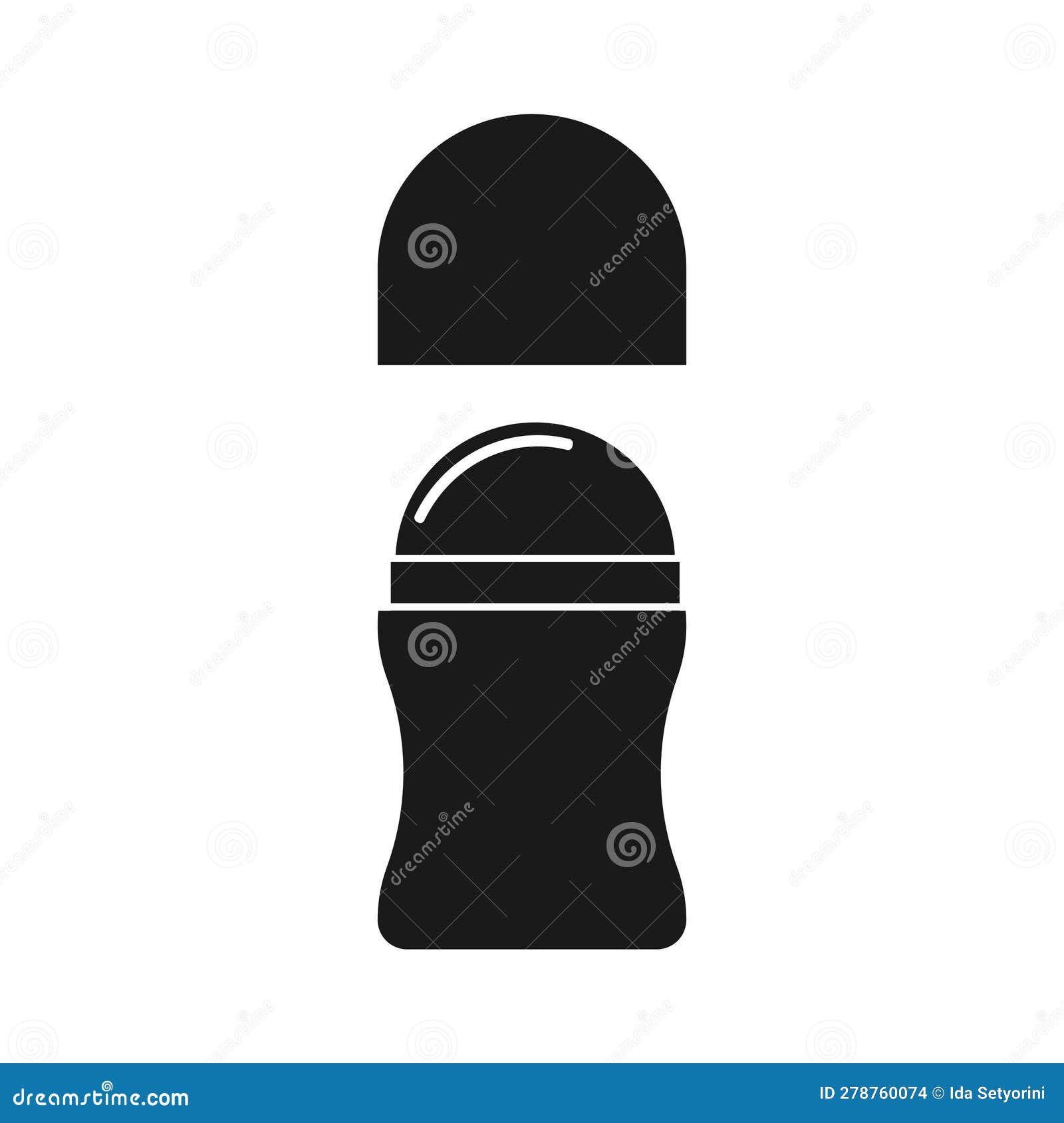 Deodorant icon vector stock illustration. Illustration of applying ...