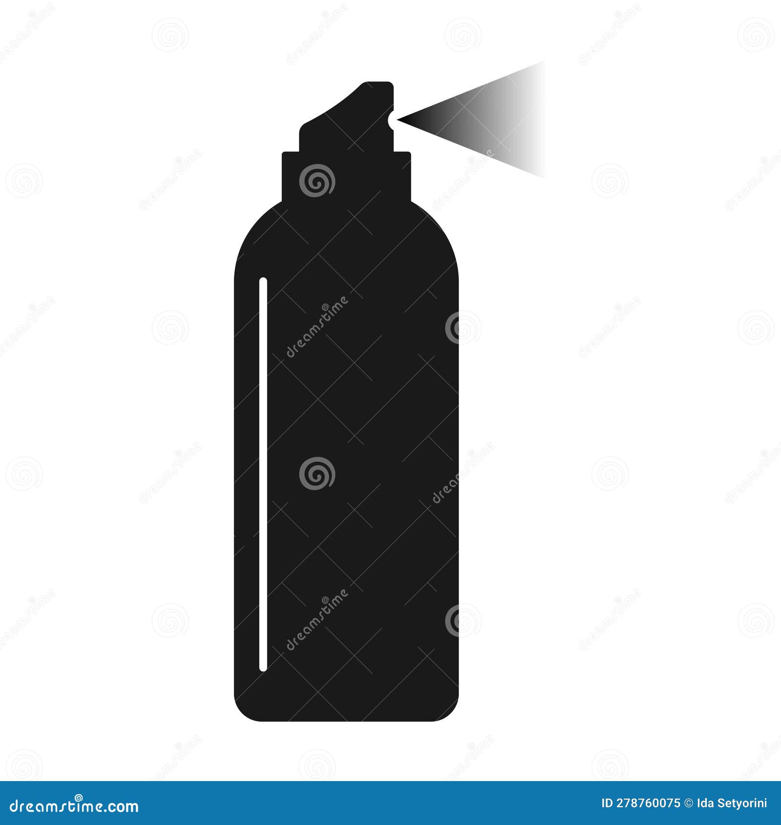Deodorant icon vector stock illustration. Illustration of bottle ...