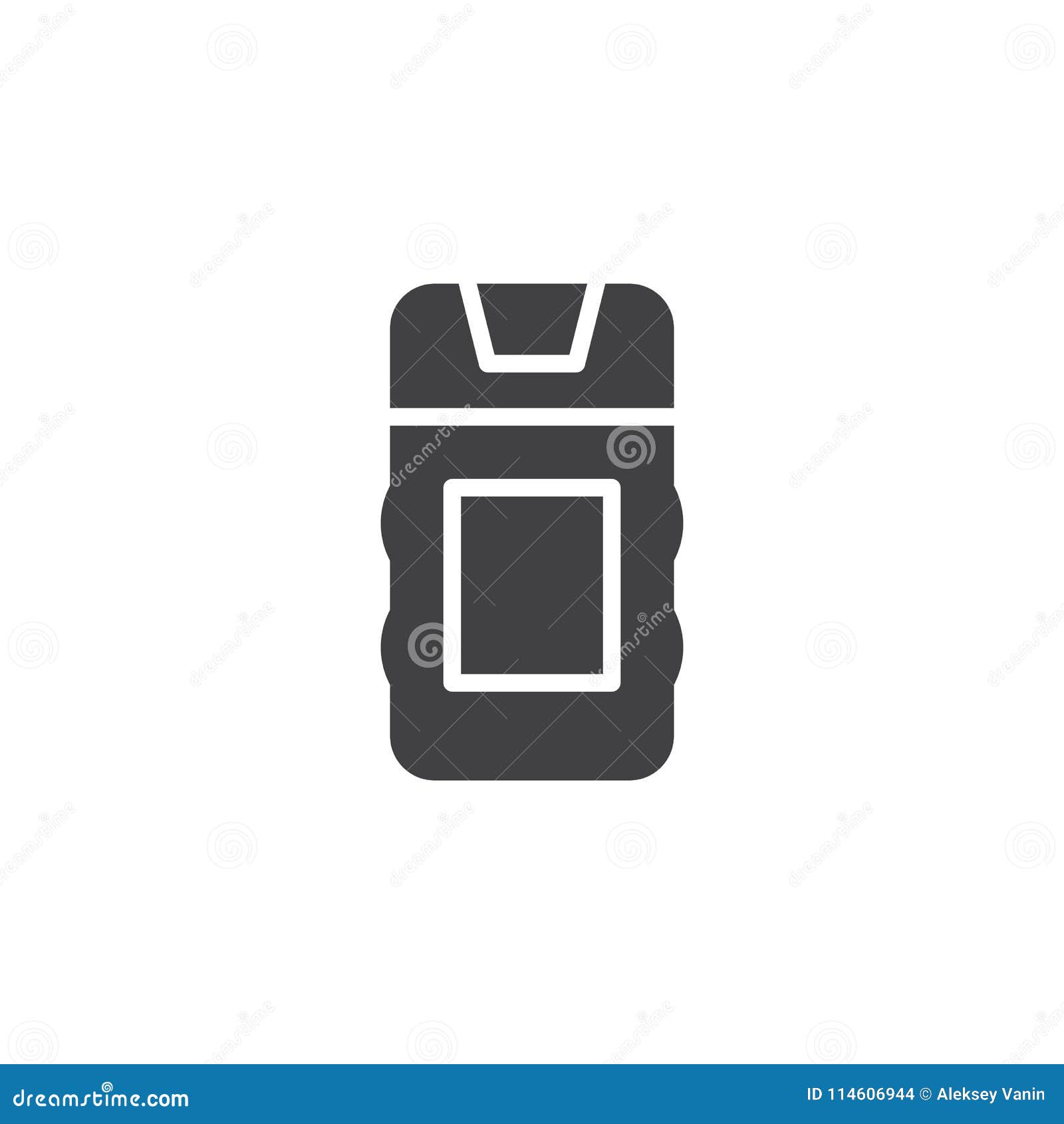 Deodorant vector icon stock vector. Illustration of perfect - 114606944