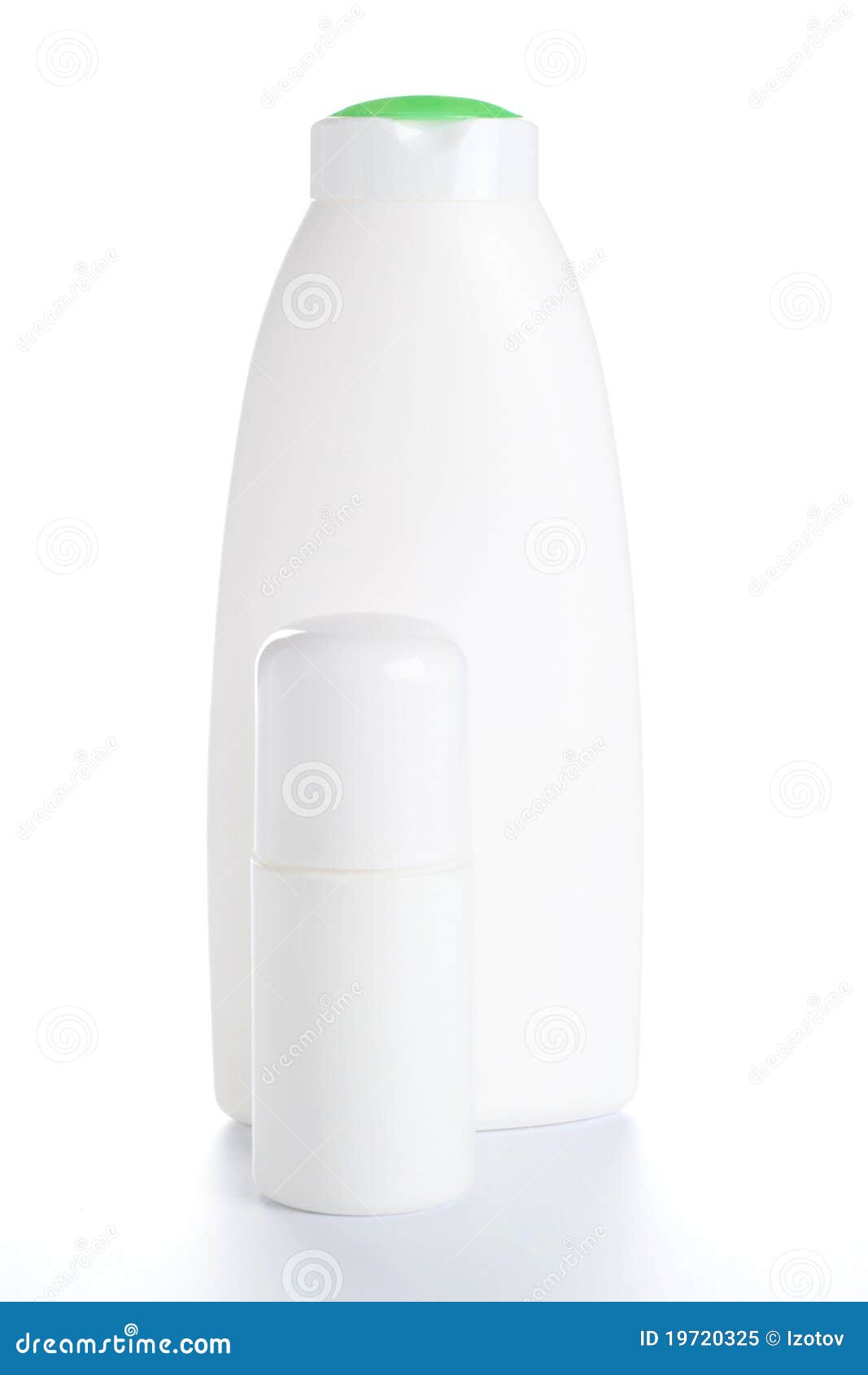 Deodorant and White Shampoo Bottle Stock Image - Image of healthy ...