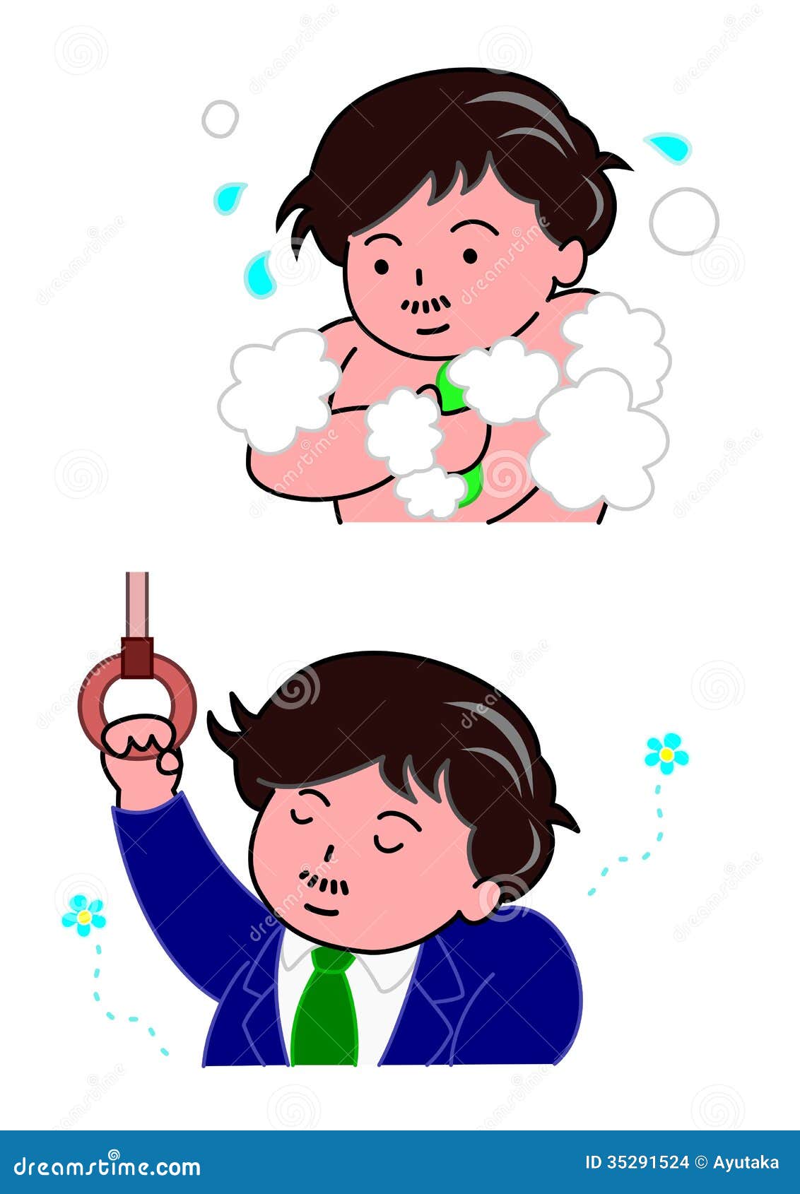 Deodorization stock illustration. Illustration of easy - 35291524