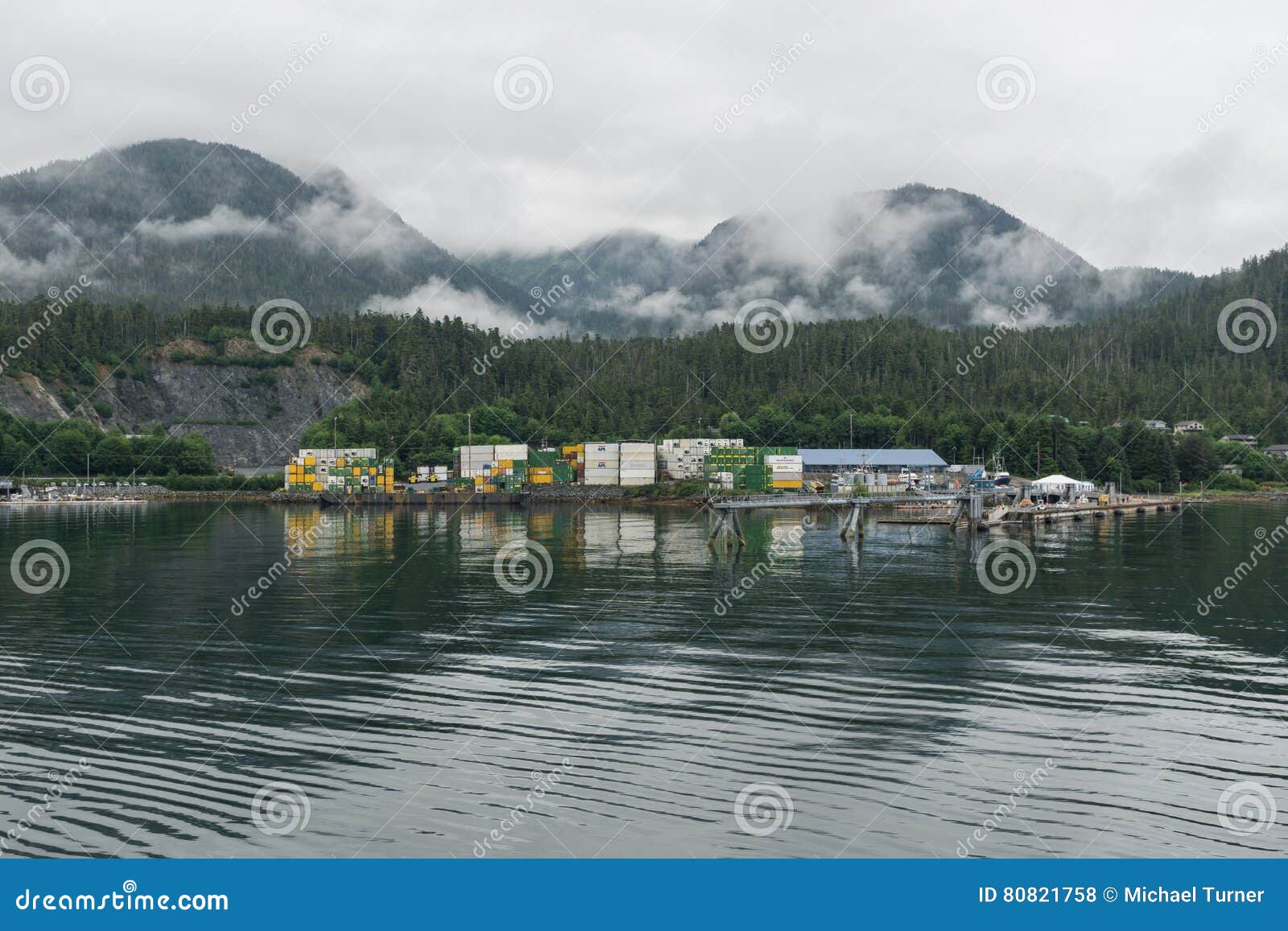 Departing Sitka editorial stock photo. Image of docks - 80821758