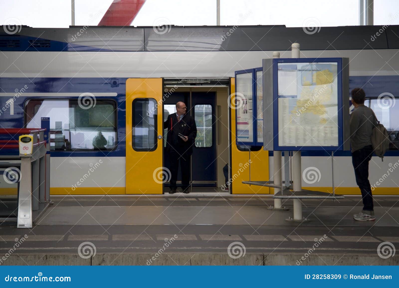 Departing Train Station Amsterdam Amstel Editorial Stock Image - Image ...