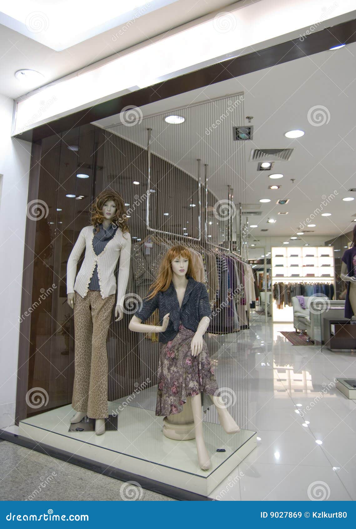 Department store stock image. Image of department, mall - 9027869