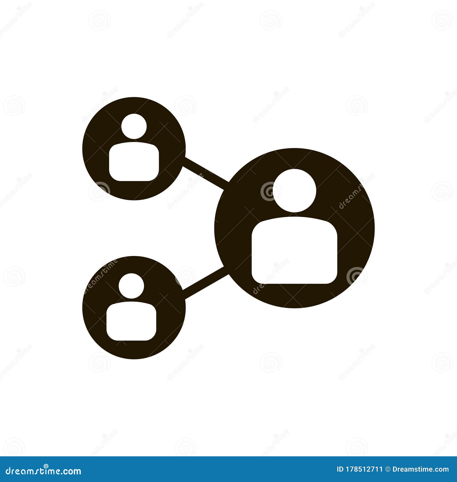 Department Structure Icon in Trendy Flat Style Isolated. Eps 10. Stock ...