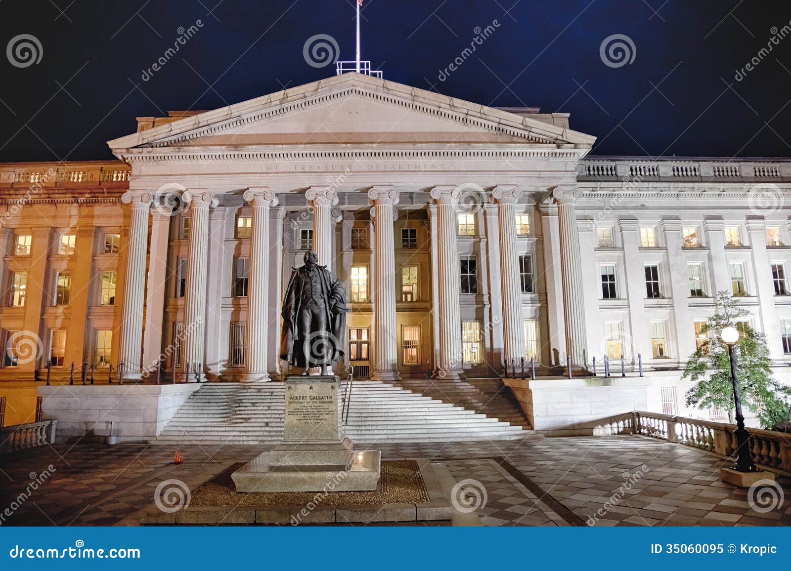 Department of the Treasury - Washington D.C., USA Stock Image - Image ...