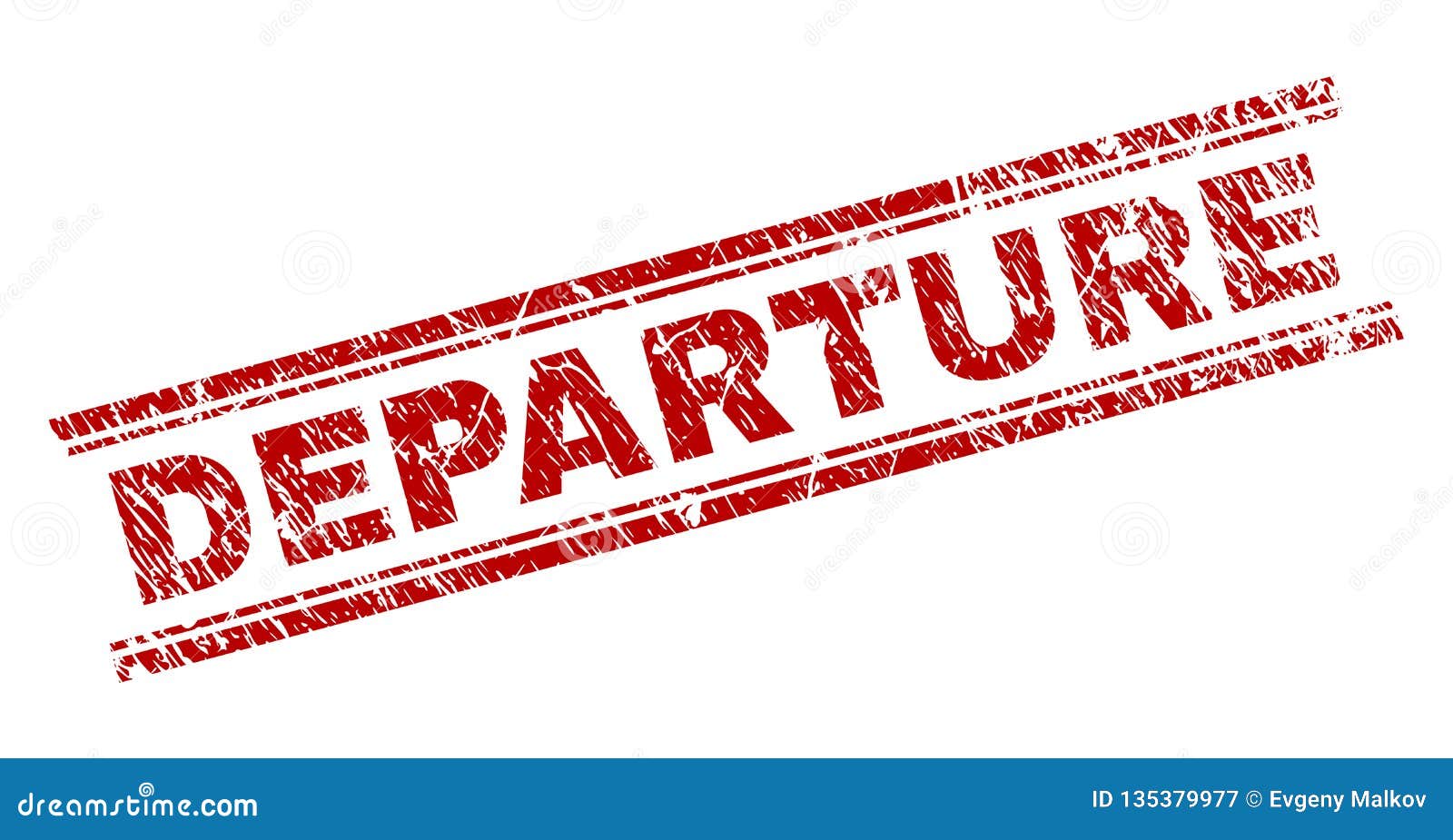 Scratched Textured DEPARTURE Stamp Seal Stock Vector - Illustration of ...