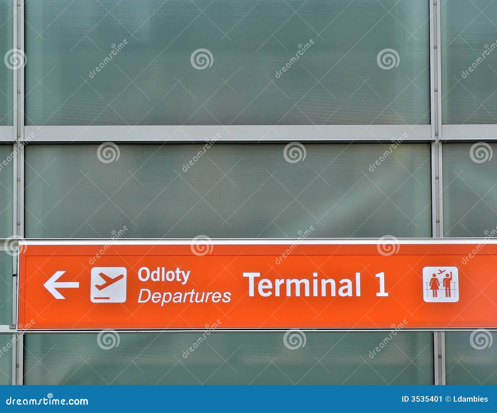 Departure terminal sign stock image. Image of traveling - 3535401
