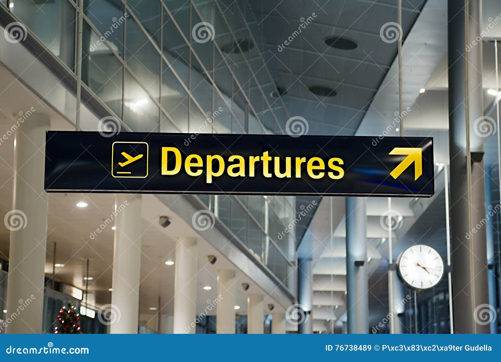 Departures airport sign stock image. Image of building - 76738489