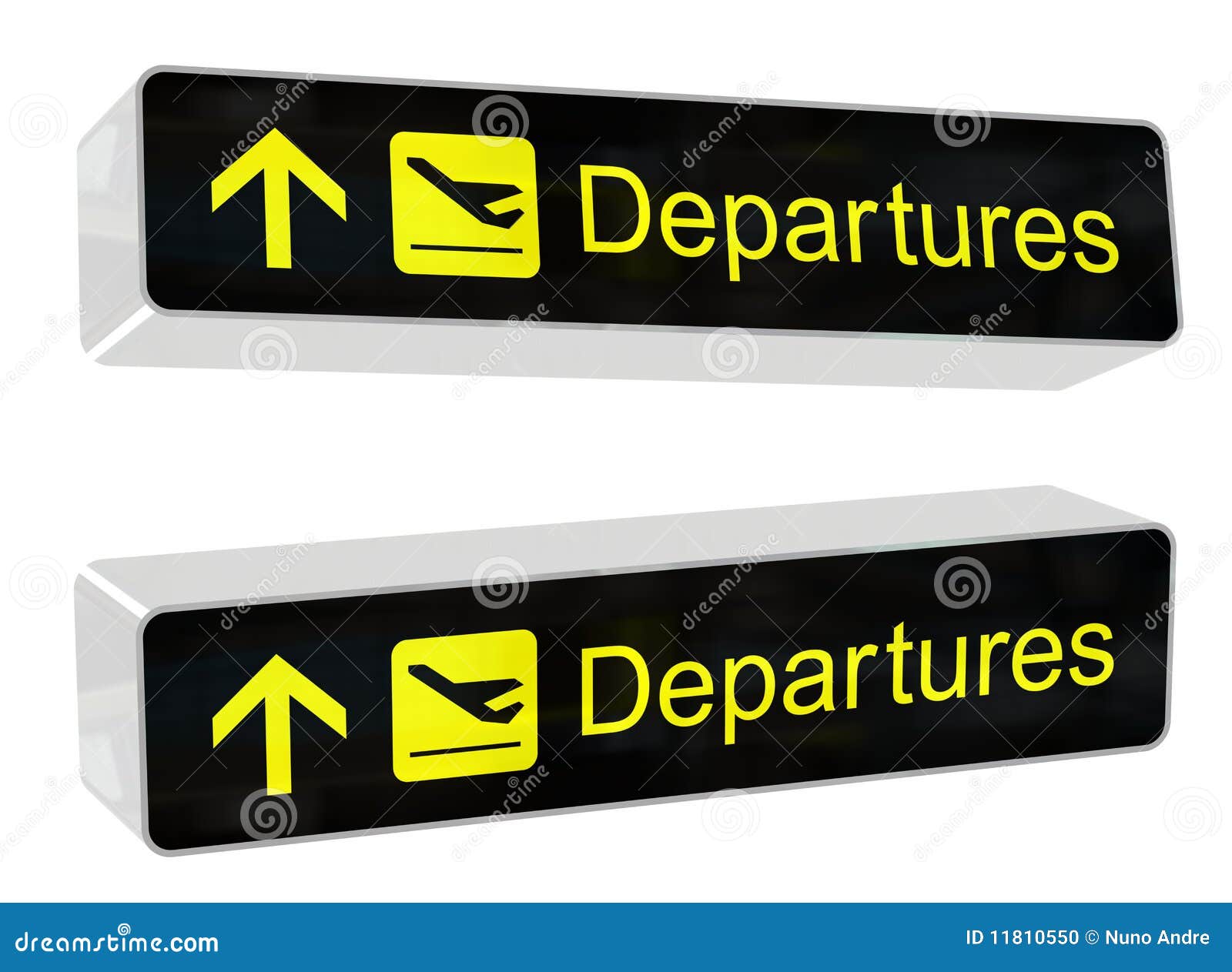 Departures Sign stock illustration. Illustration of aerial - 11810550