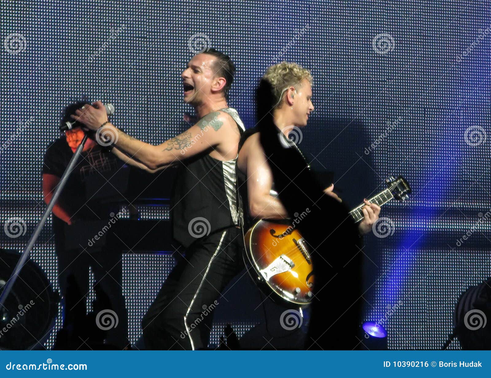 Depeche Mode Dave and Martin Editorial Photo - Image of center ...