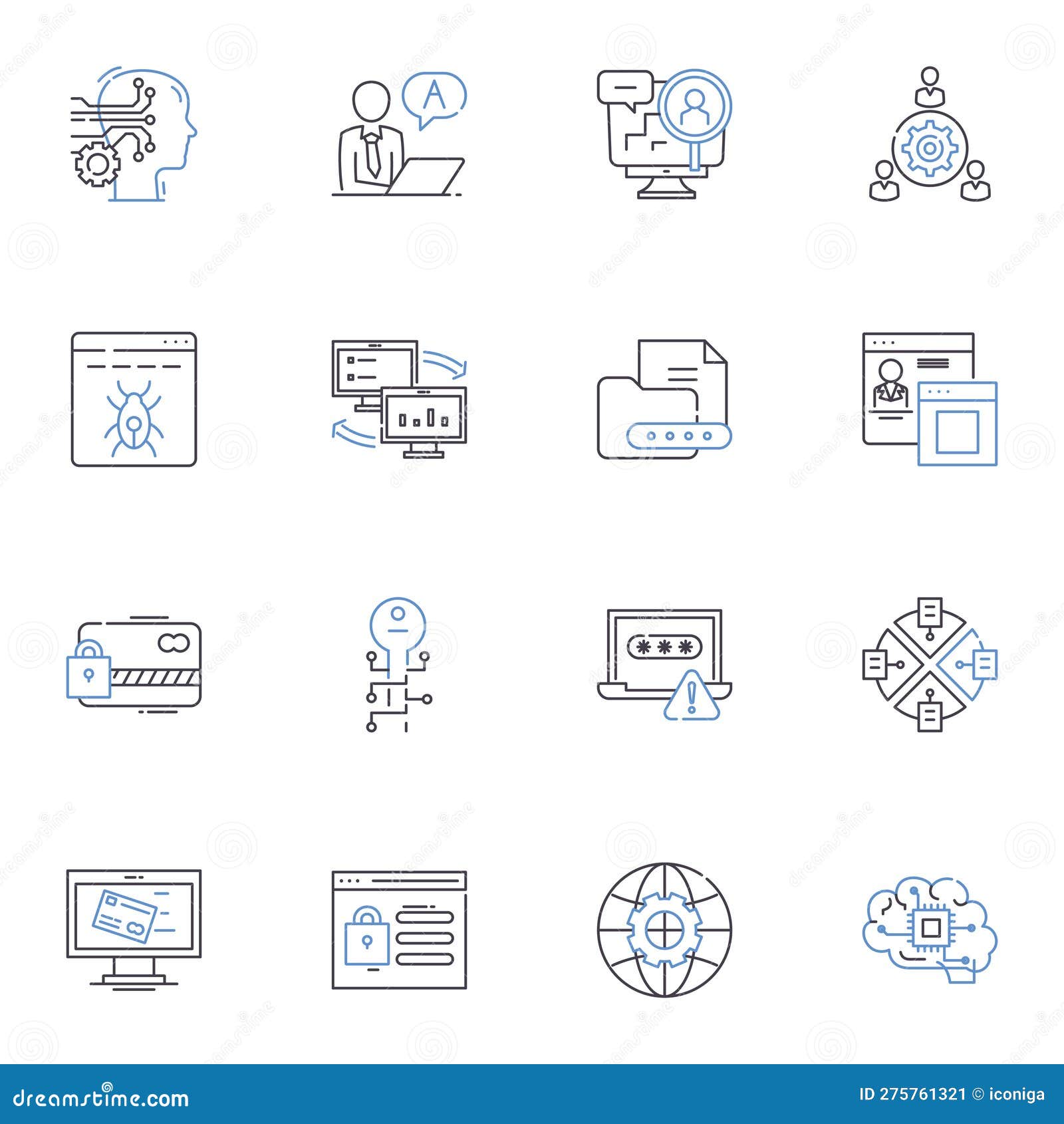 Dependability Line Icons Collection. Trusrthiness, Reliability ... Dependability Line Icons Collection. Trusrthiness, Reliability ...