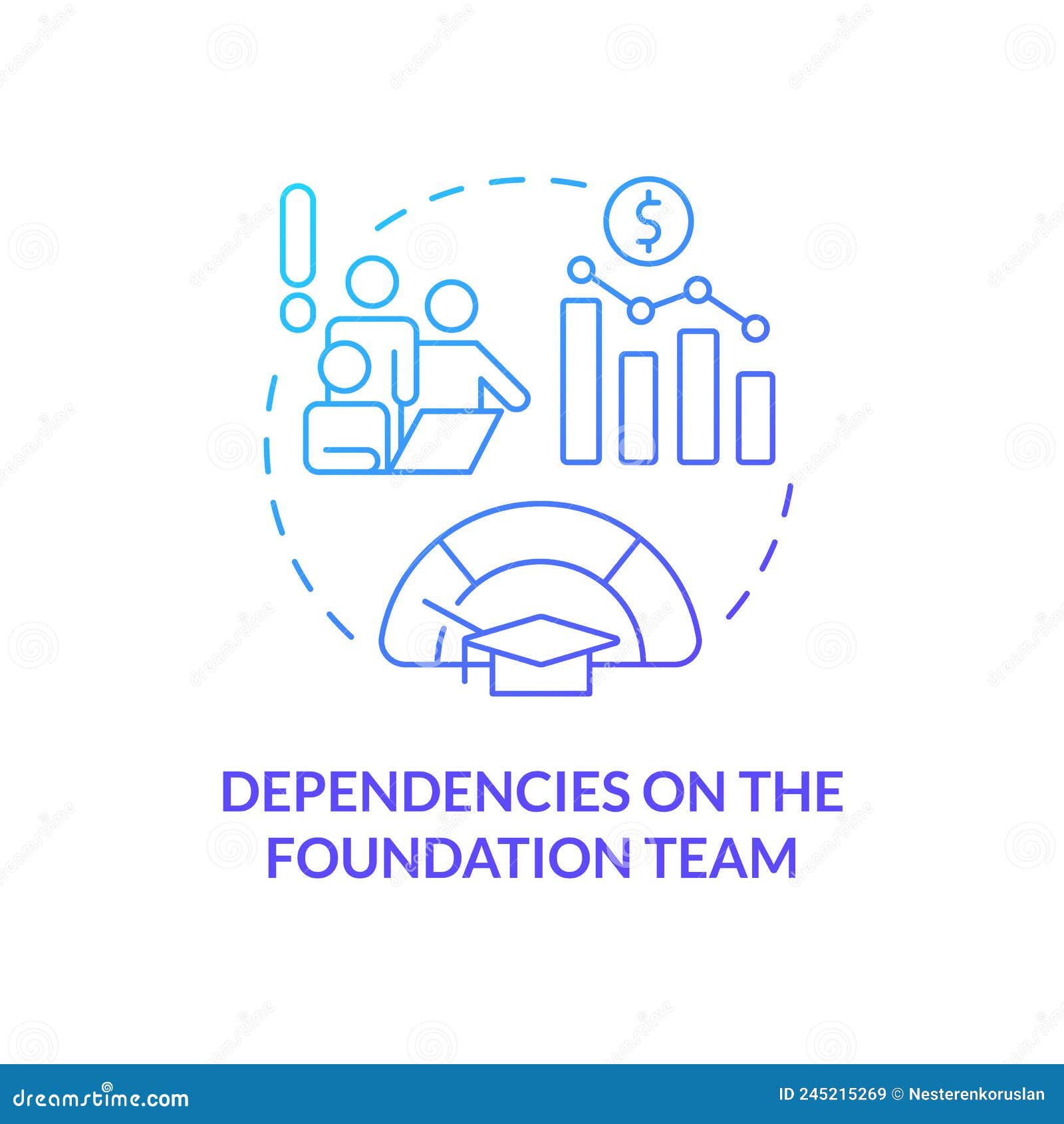 Dependencies Icon. Line Style Element From Business Intelligence ... Dependencies Icon. Line Style Element From Business Intelligence ...