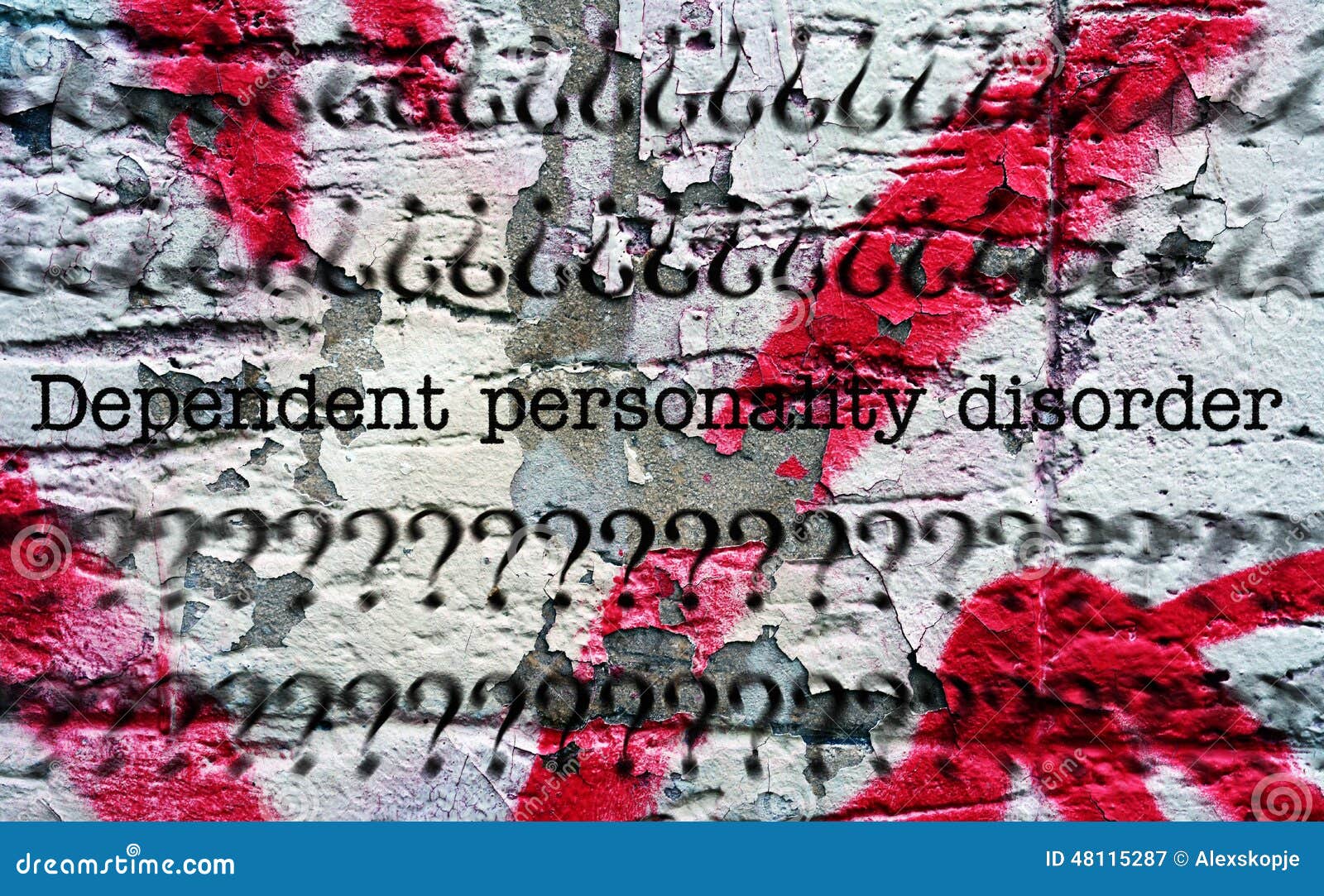 Dependent Personality Disorder Stock Image - Image of psychiatry, mind ...