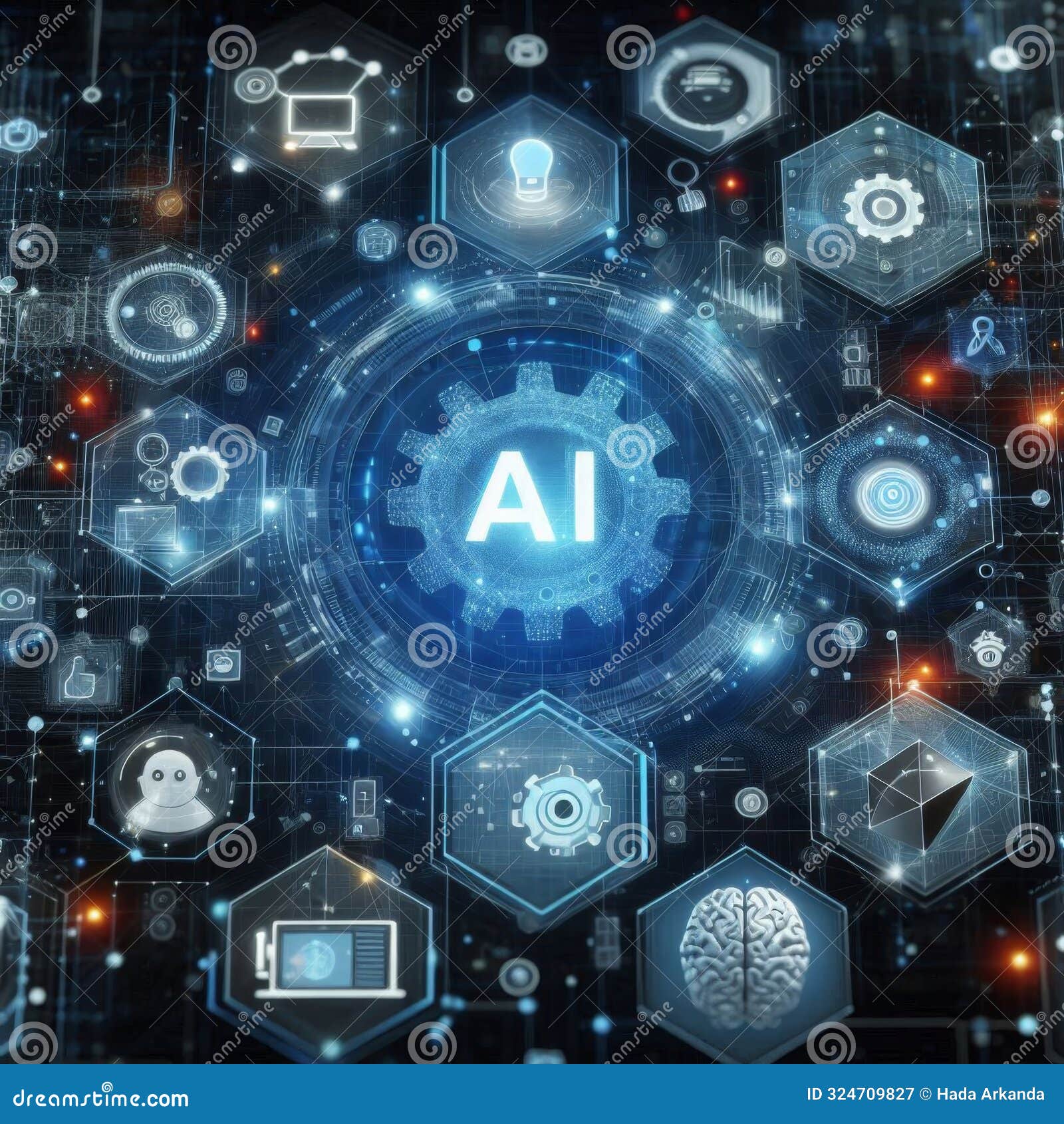 Depict the Concept of Artificial Intelligence, Automation, and Modern ... Depict the Concept of Artificial Intelligence, Automation, and Modern ...