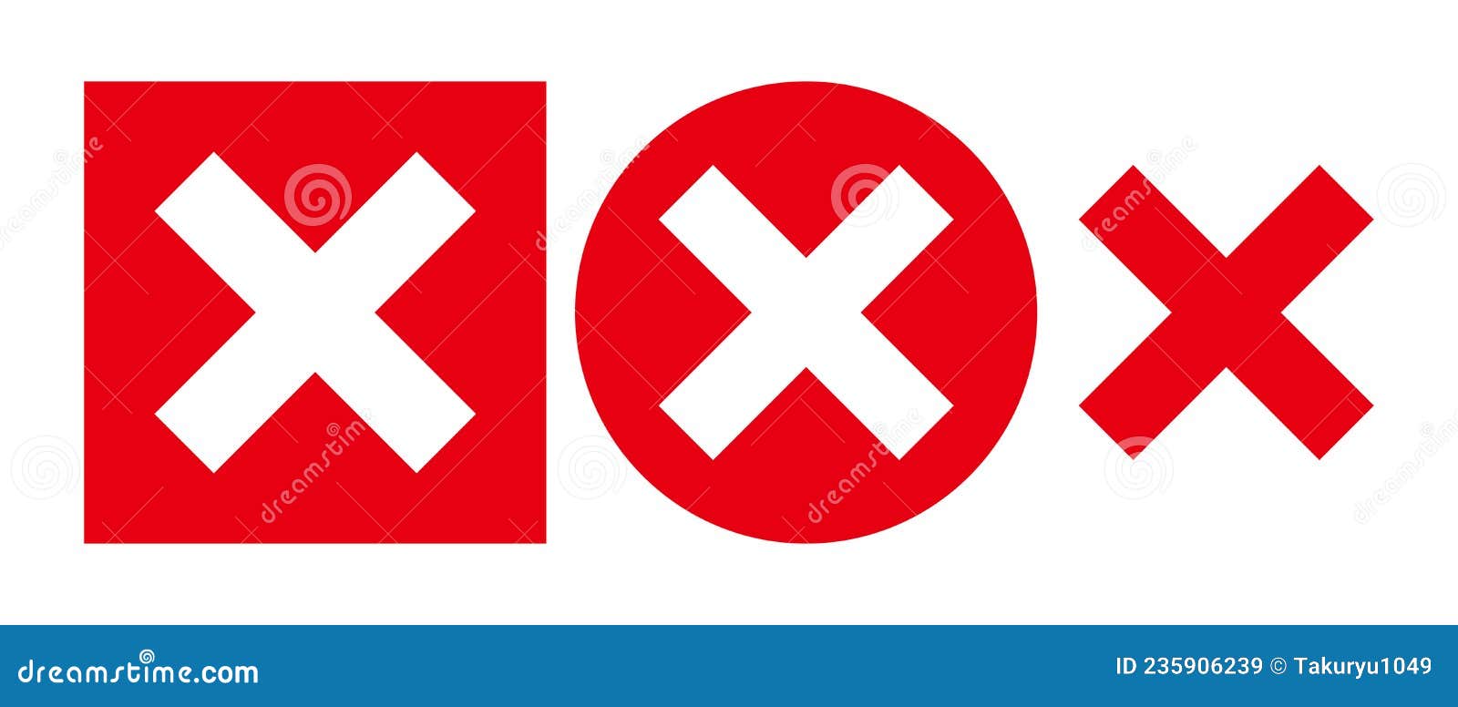 Red Color Icon Set. Simple Vector Set. Stock Vector - Illustration of ...