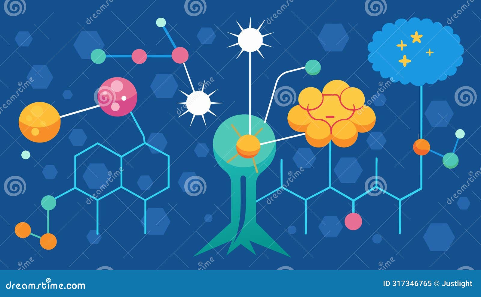 A Depiction of How Ketamine Molecules Can Induce Longterm Synaptic ...