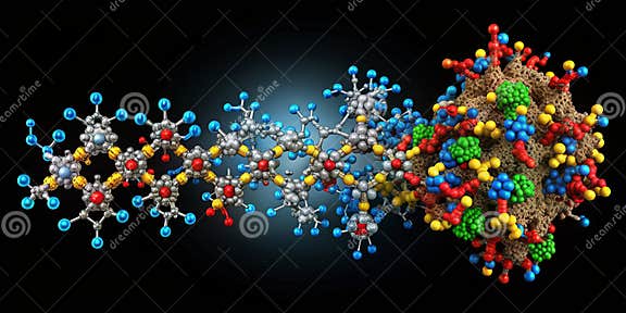 Depiction of a Multienzyme Complex Illustrating the Coordinated ...