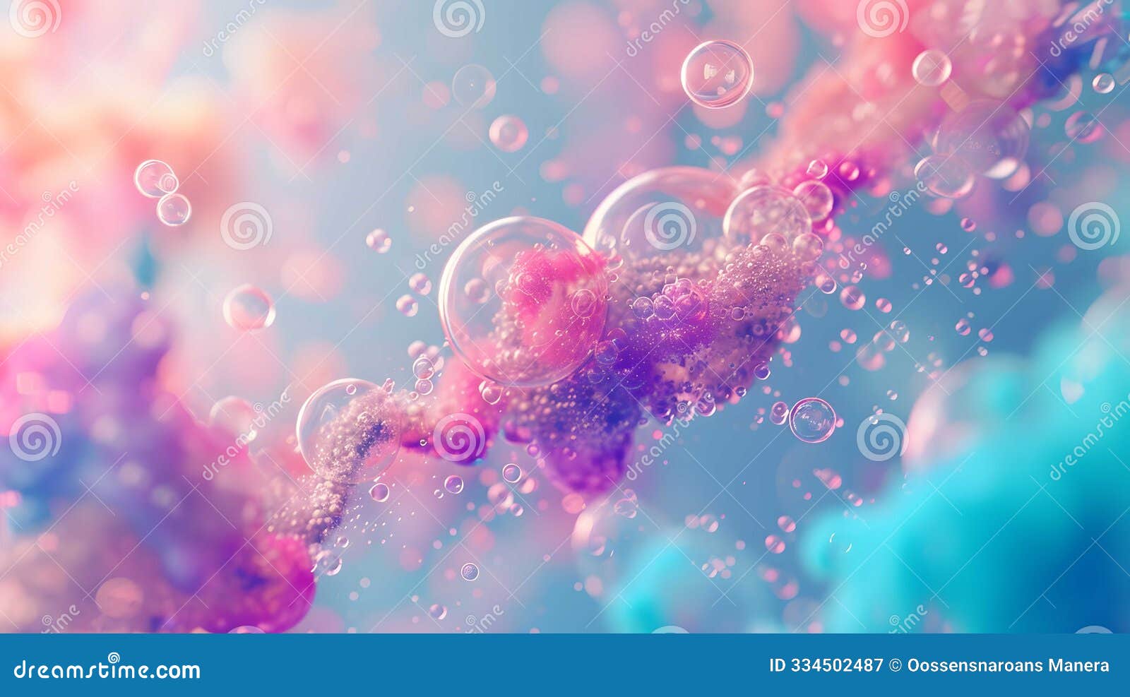 A Depiction of Transparent Lipid Molecules Forming a Cell Membrane, Set ...