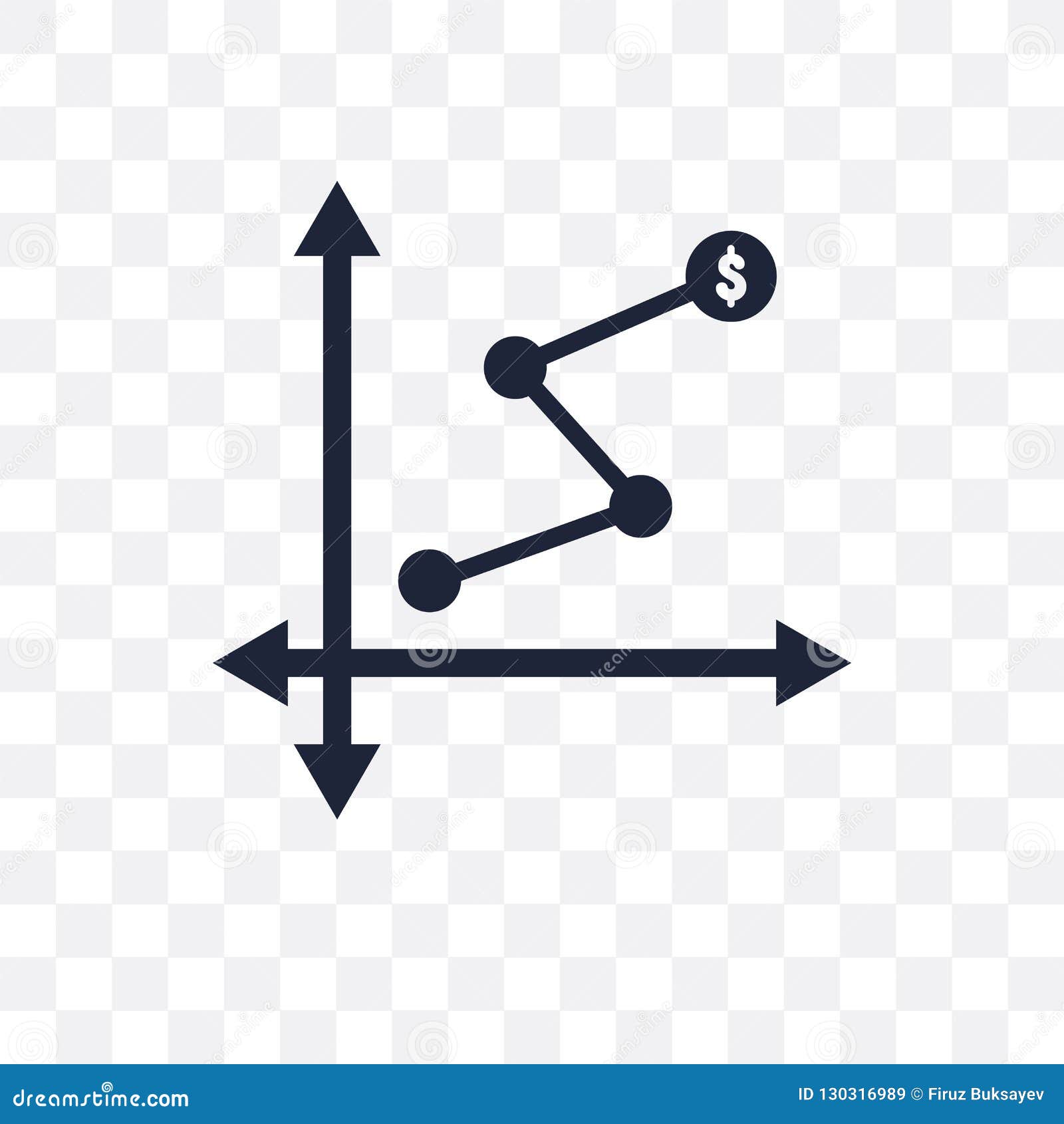 Depleting Chart Transparent Icon. Depleting Chart Symbol Design Stock ...