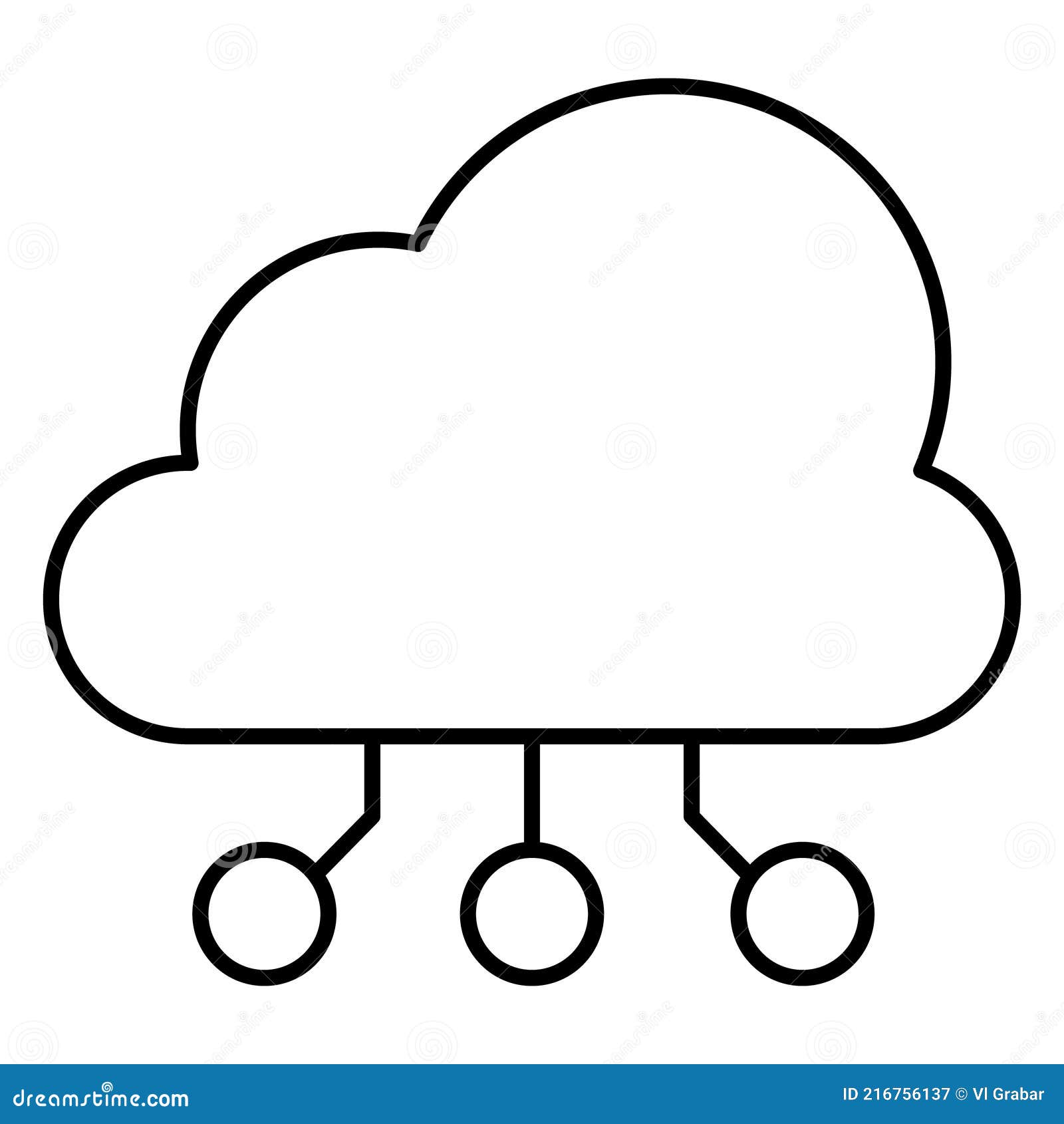 Deployed Platform Icon. Cloud, Computing, Data, Information, Platform ...