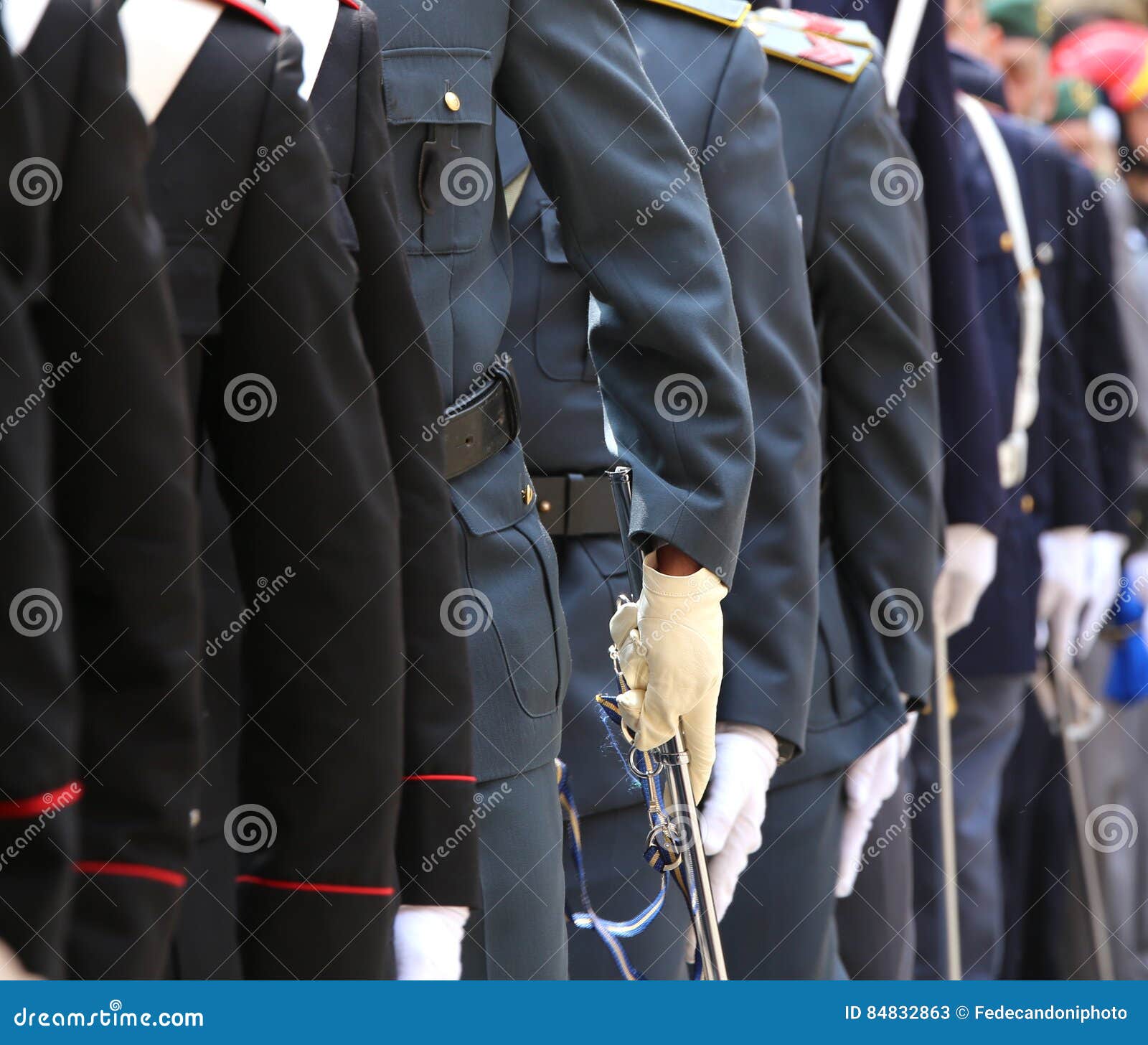 Deployment of the Italian Armed Forces Stock Image - Image of array ...