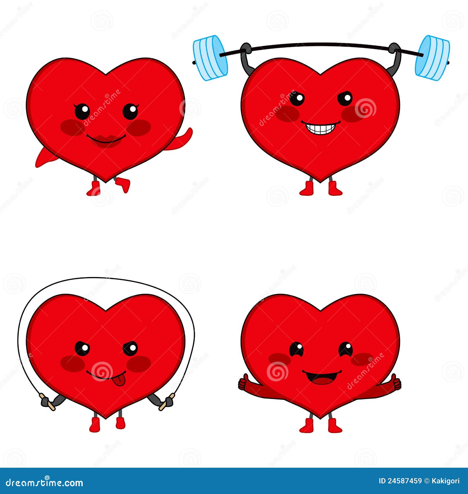 Deporte del corazón ilustración del vector. Ilustración de gimnasio ...