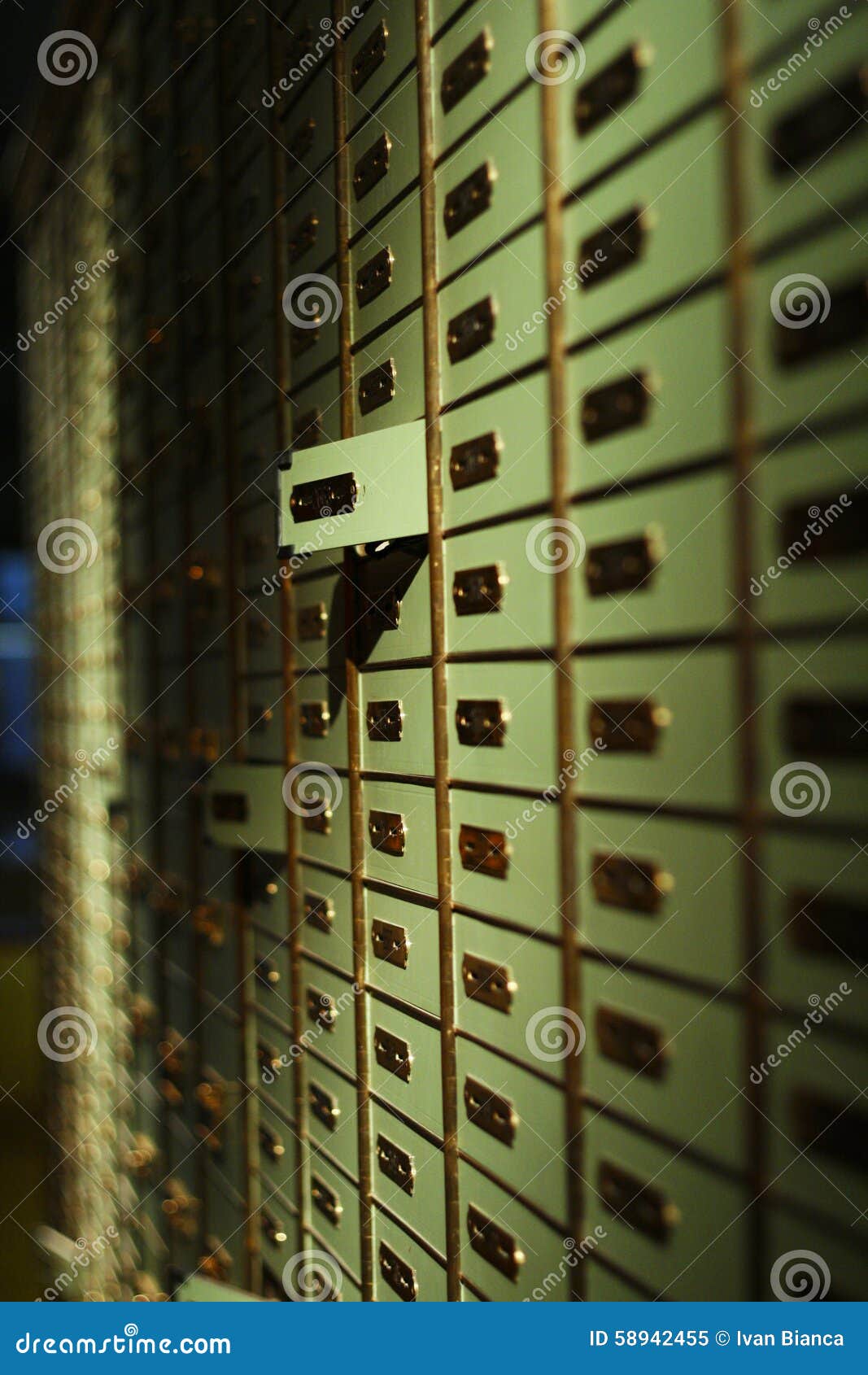Antique Safe Deposit Boxes Royalty-Free Stock Photography ...