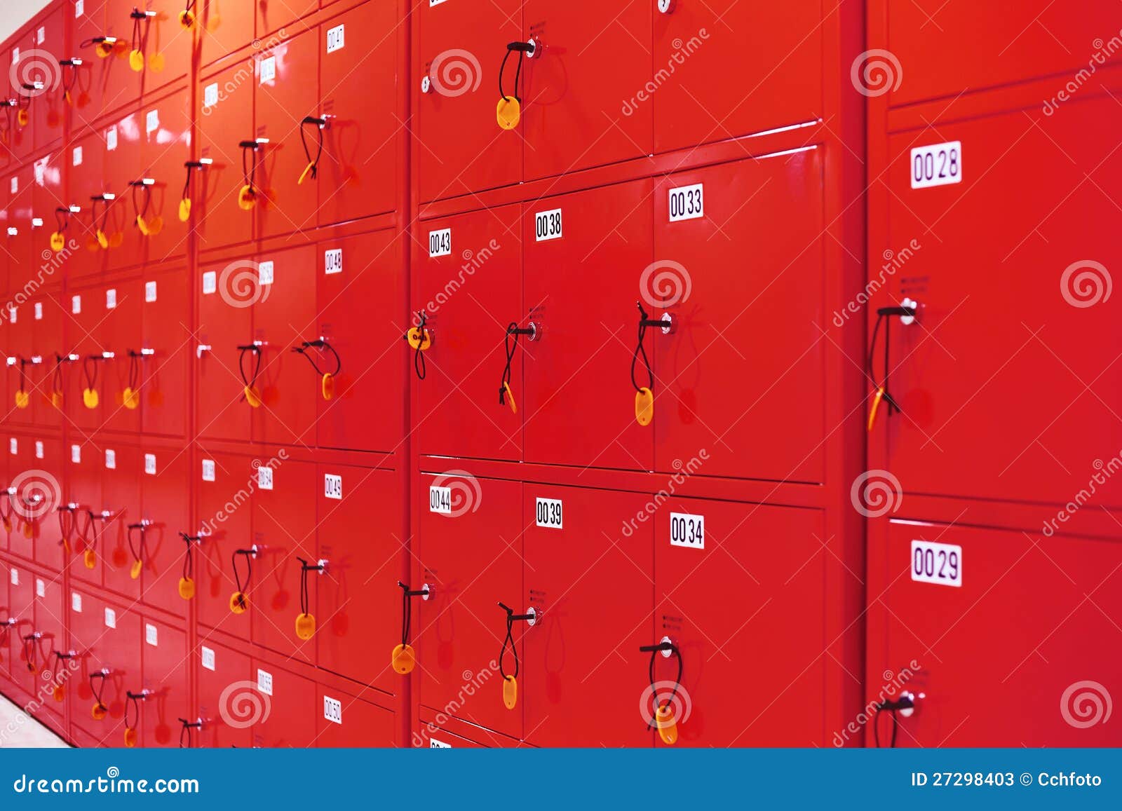Deposit locker boxes stock image. Image of tourist, locker - 27298403