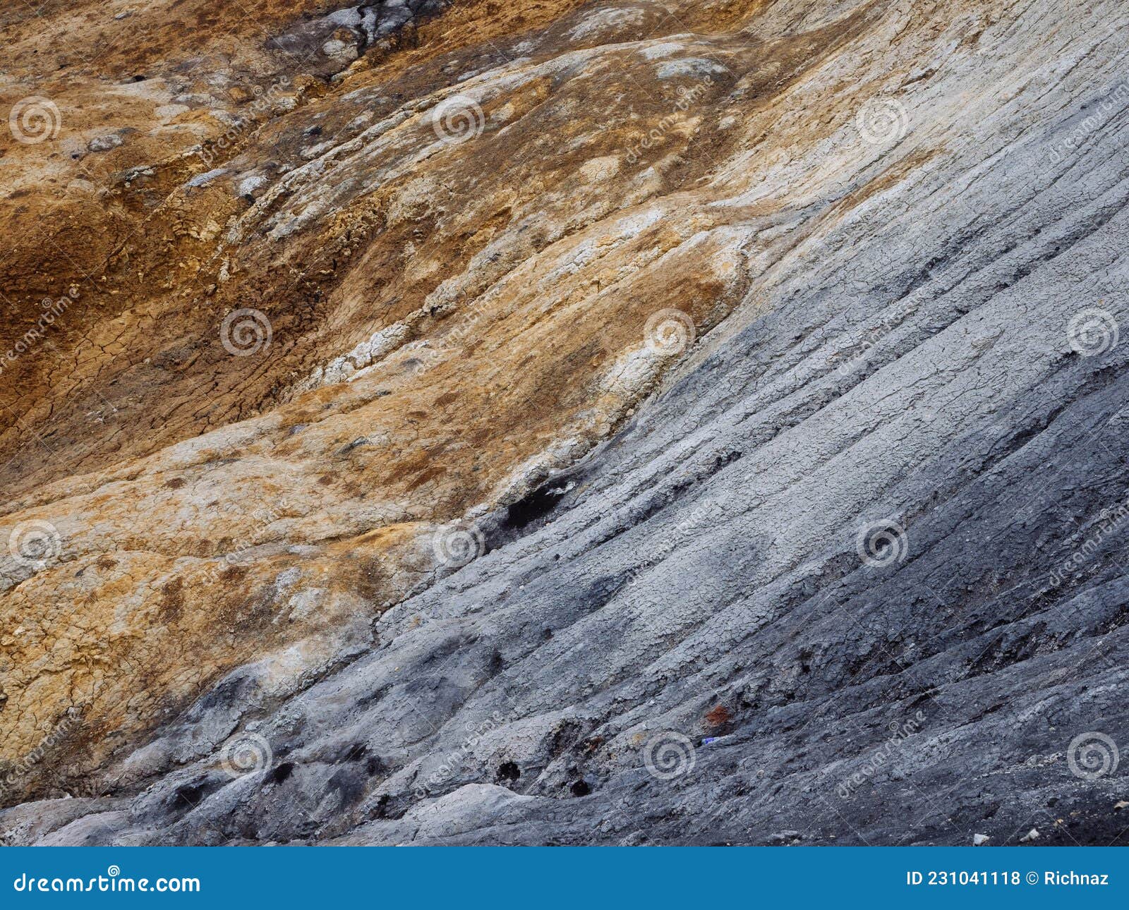 A Deposit of Refractory Clay. a Quarry for the Extraction of Natural ...