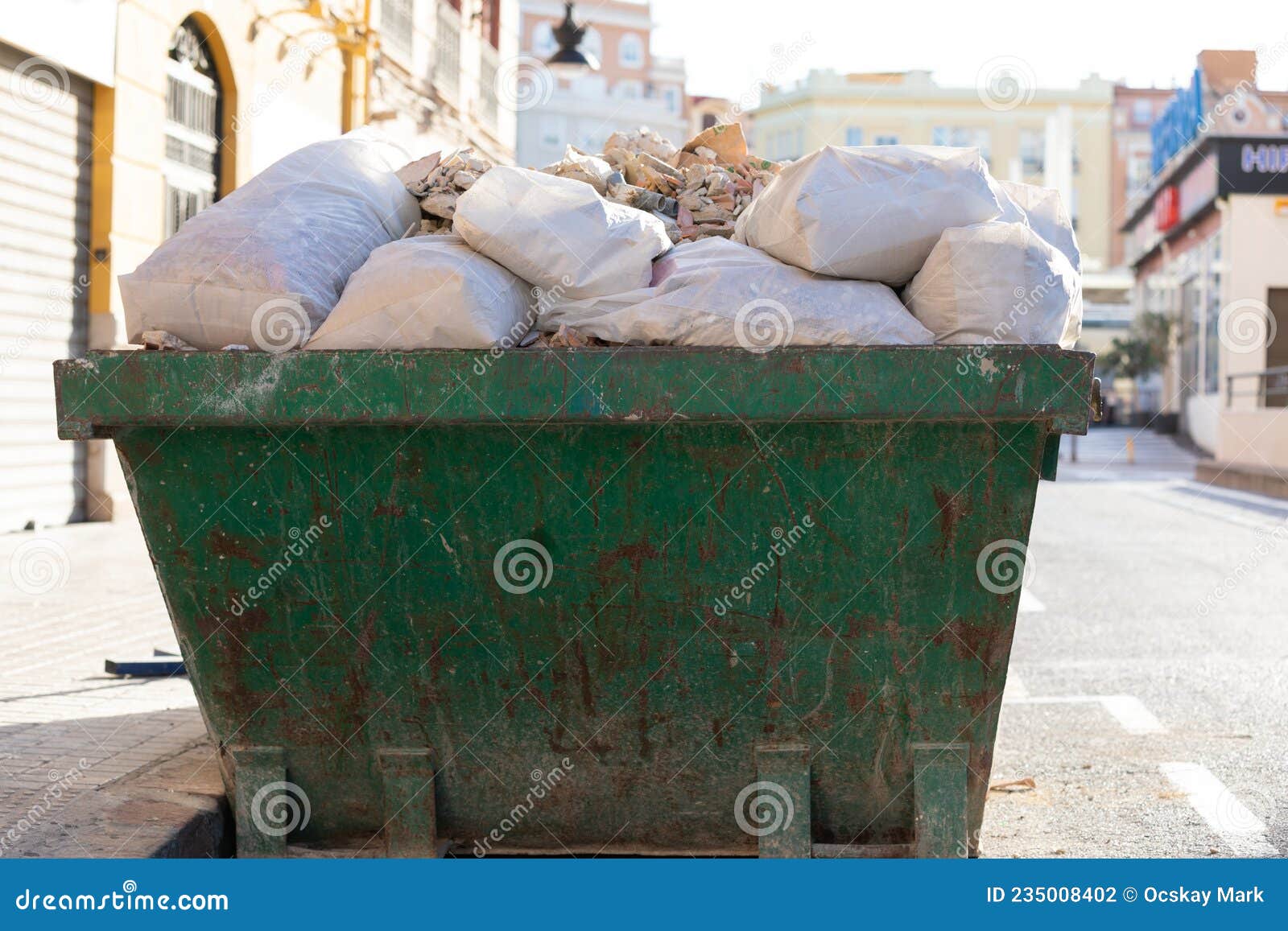 Depositing Construction Waste Editorial Photography - Image of bricks ...