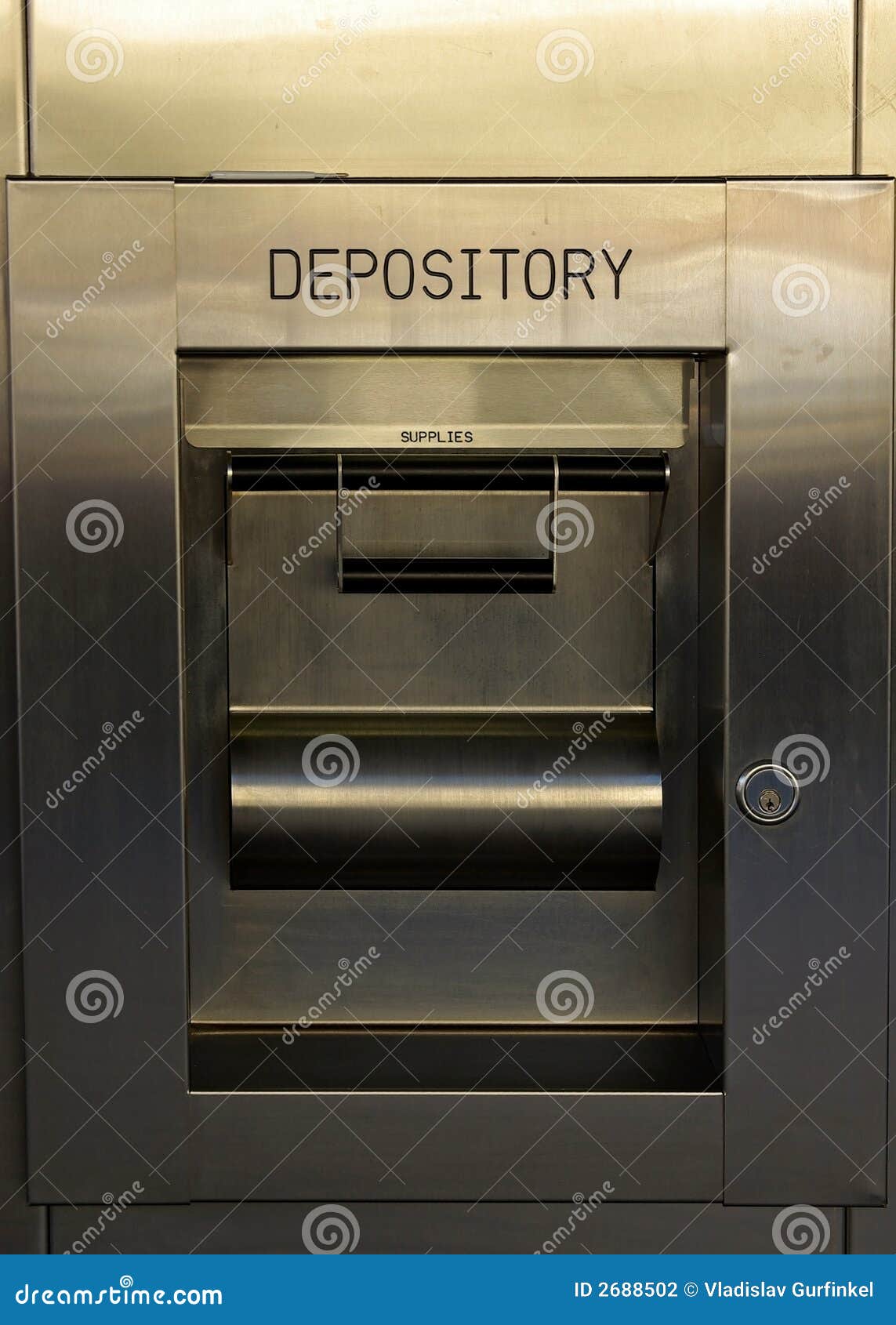DEPOSITORY box stock photo. Image of lock, cabinet, equipment - 2688502