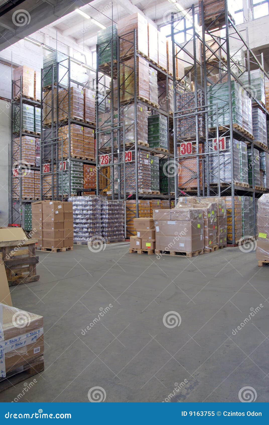 Depot stock image. Image of manufacturing, factory, goods - 9163755
