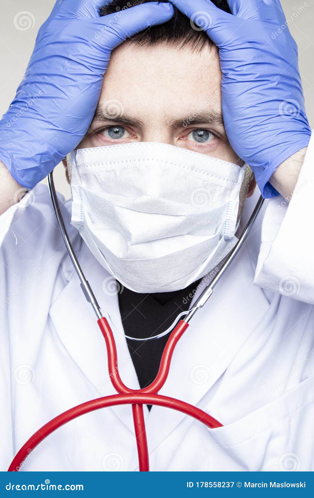 Depressed Doctor Cannot Cope with the Situation at Work, the Concept of ...