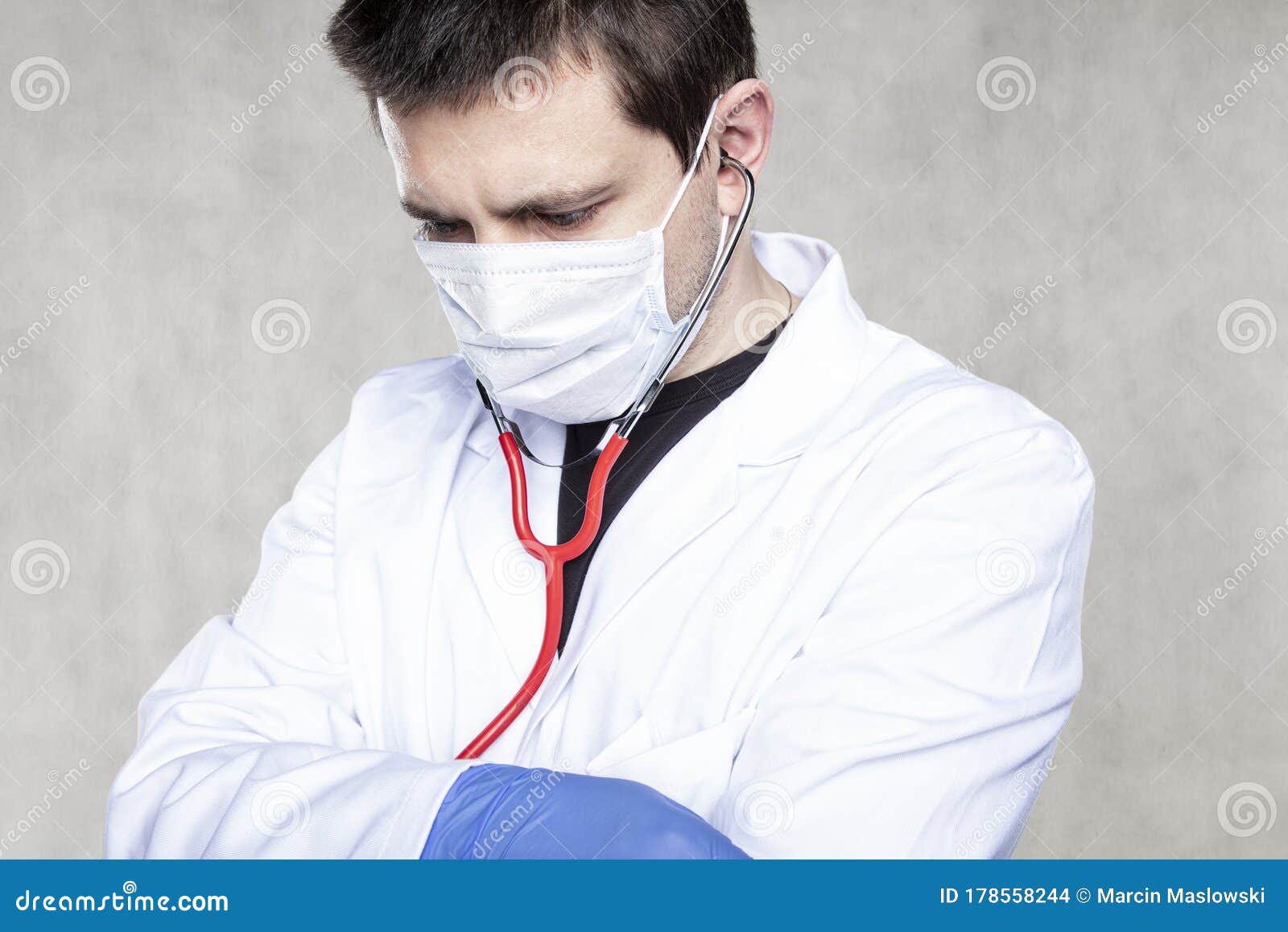 Depressed Doctor Cannot Cope with the Situation at Work, the Concept of ...