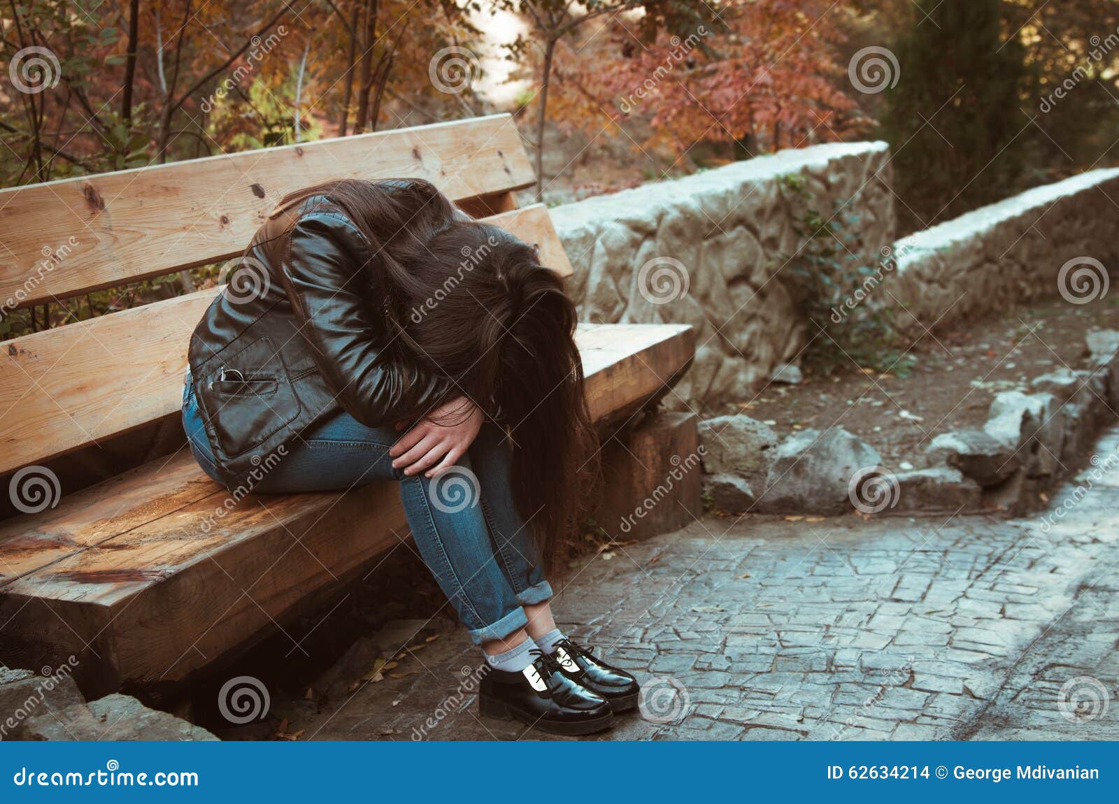 Depressed girl stock photo. Image of depressed, expression - 62634214