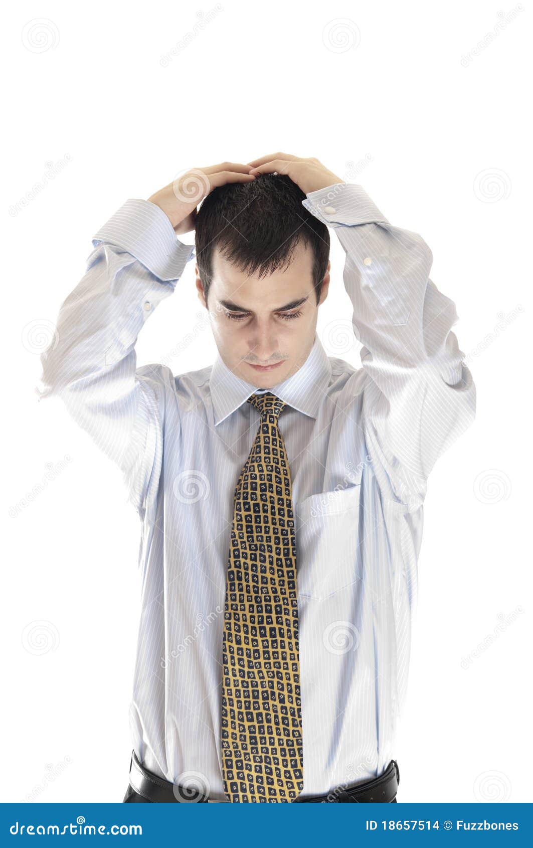Depressed man stock photo. Image of depressed, dramatic - 18657514