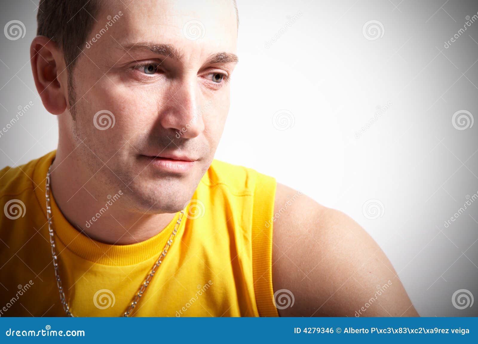 Depressed man stock photo. Image of alone, confusion, portrait - 4279346