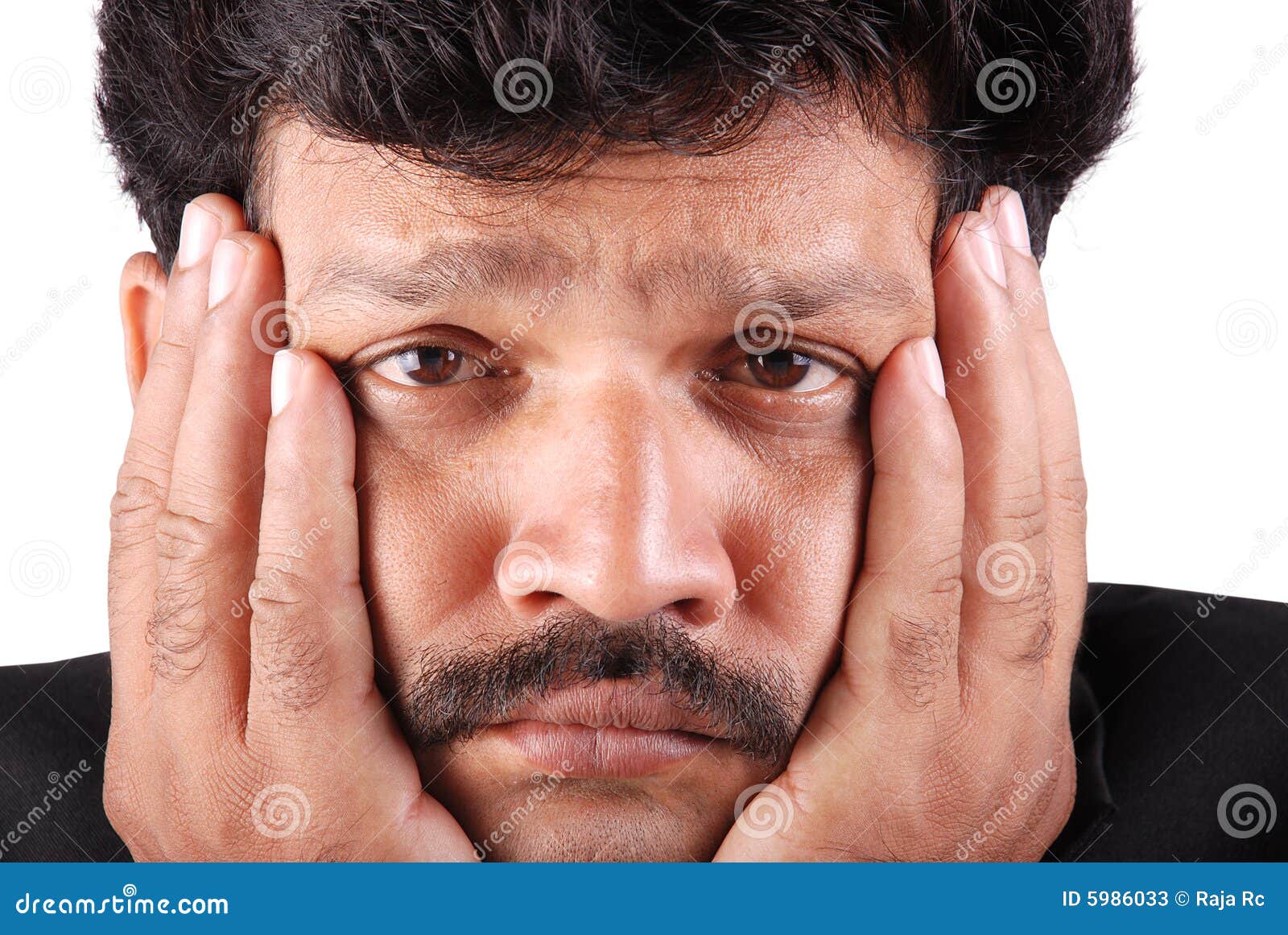 Depressed man stock image. Image of confusion, pain, loneliness - 5986033