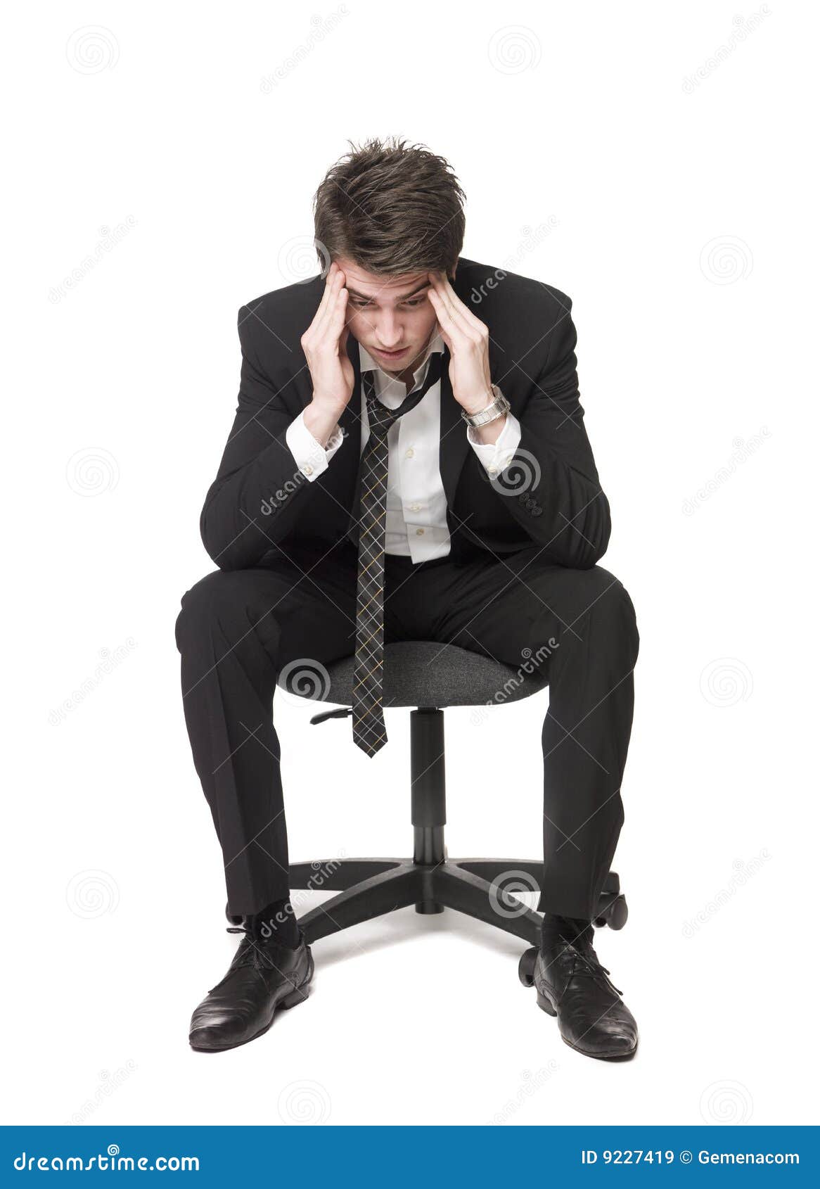 Depressed Man Royalty Free Stock Images - Image: 9227419