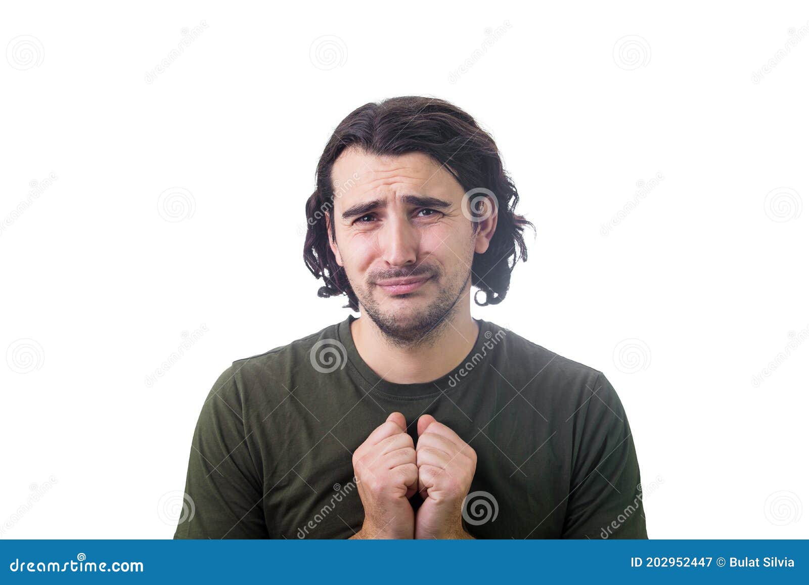 Man Pleading Begging