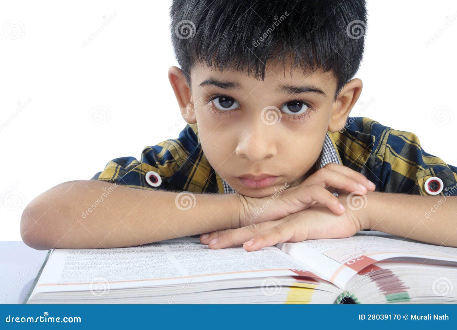 Depressed School boy stock photo. Image of innocent, learn - 28039170